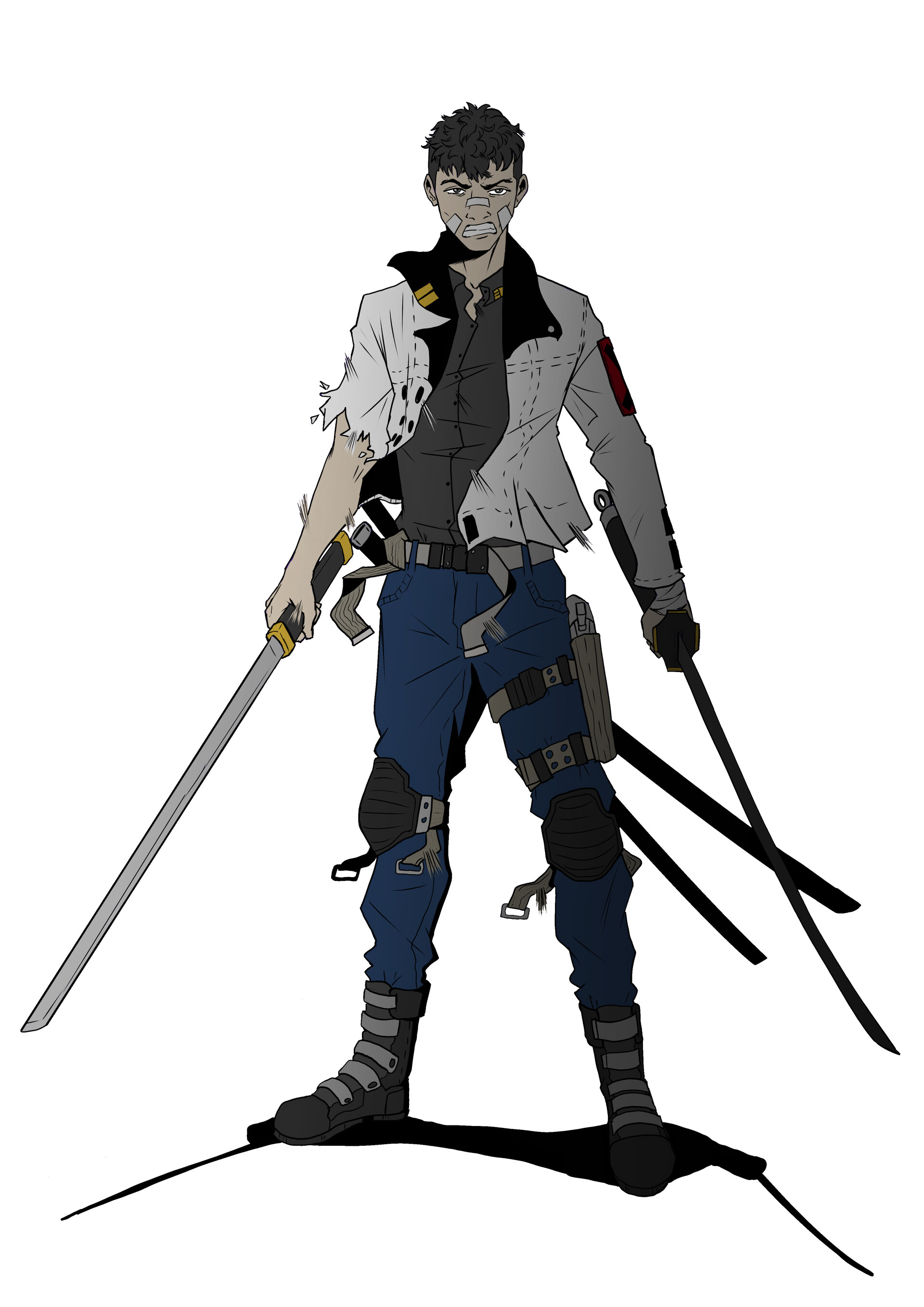 ArtStation - Toru. Fight uniform design