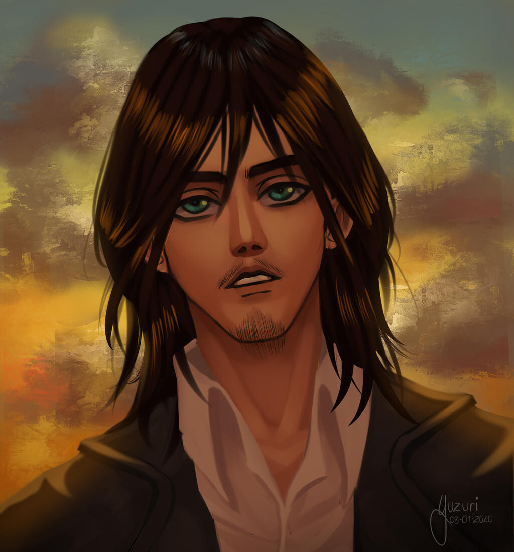 ArtStation - Eren Jaeger - Shingeki no Kyojin