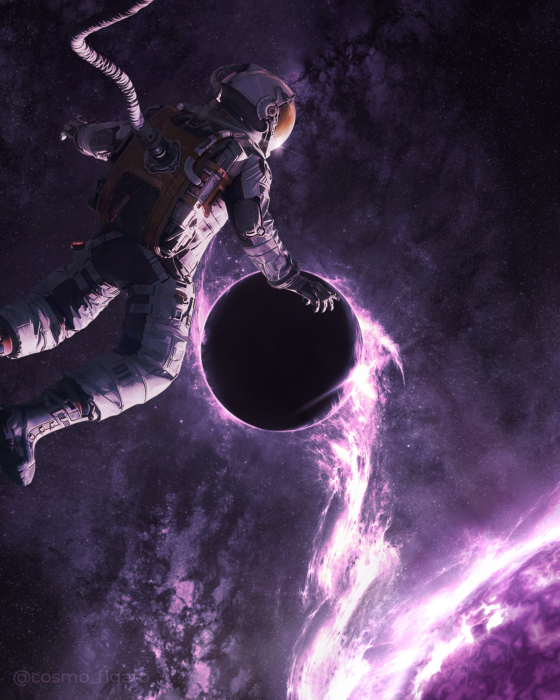 Artstation Black Hole Sun