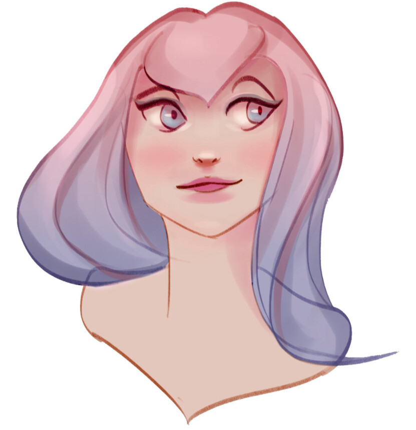 ArtStation - Violet Girl