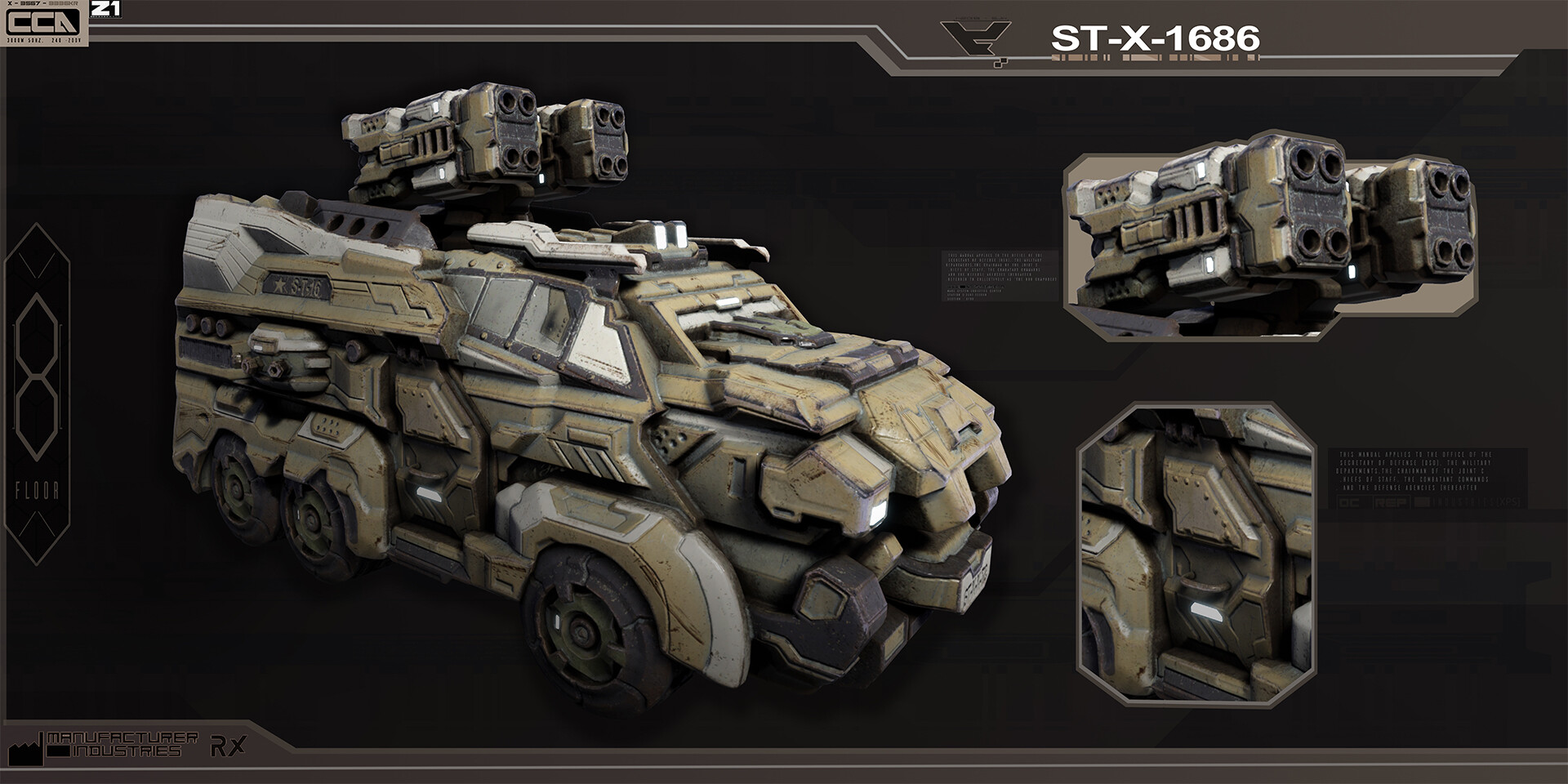 ArtStation - Armored car