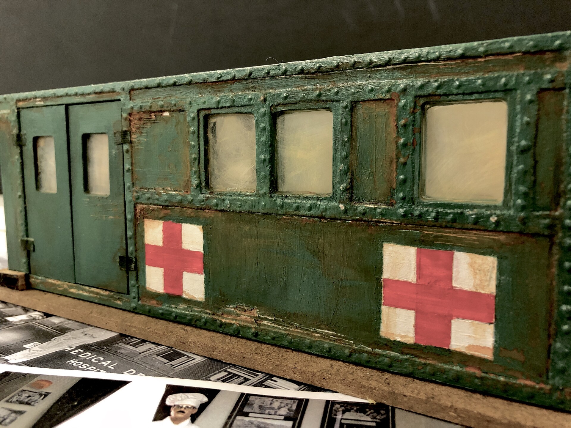 ArtStation - WW1 Hospital Train and First Aid Kit