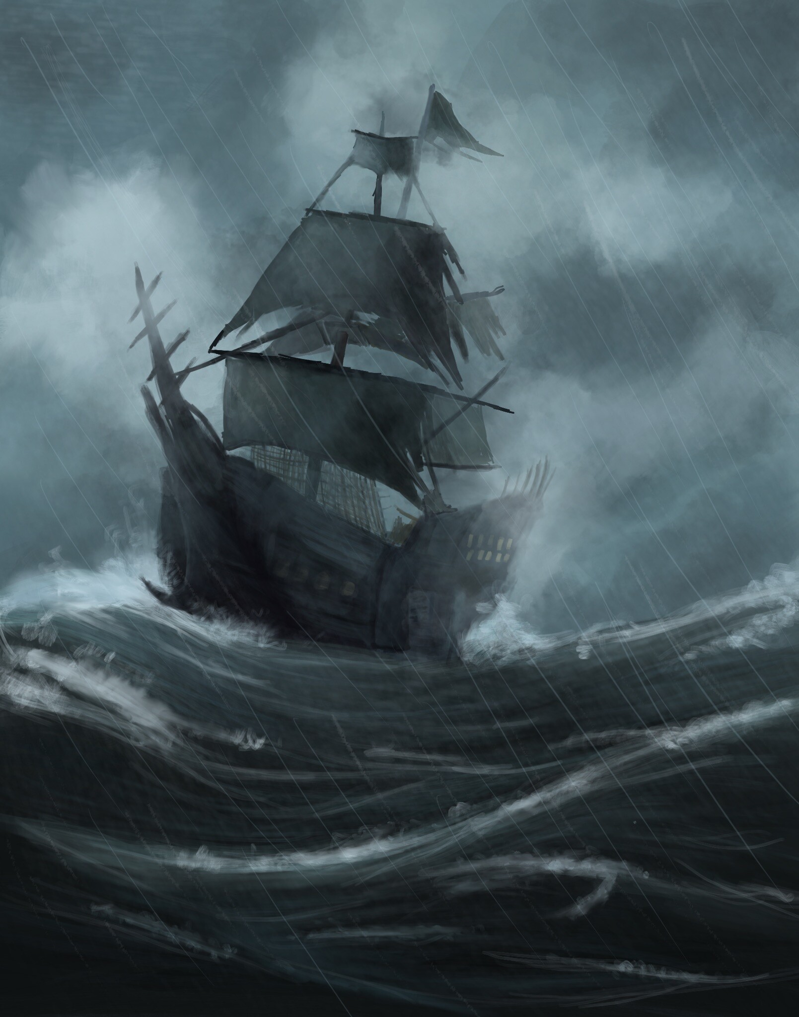 ArtStation - Week 8- drawing things in motion