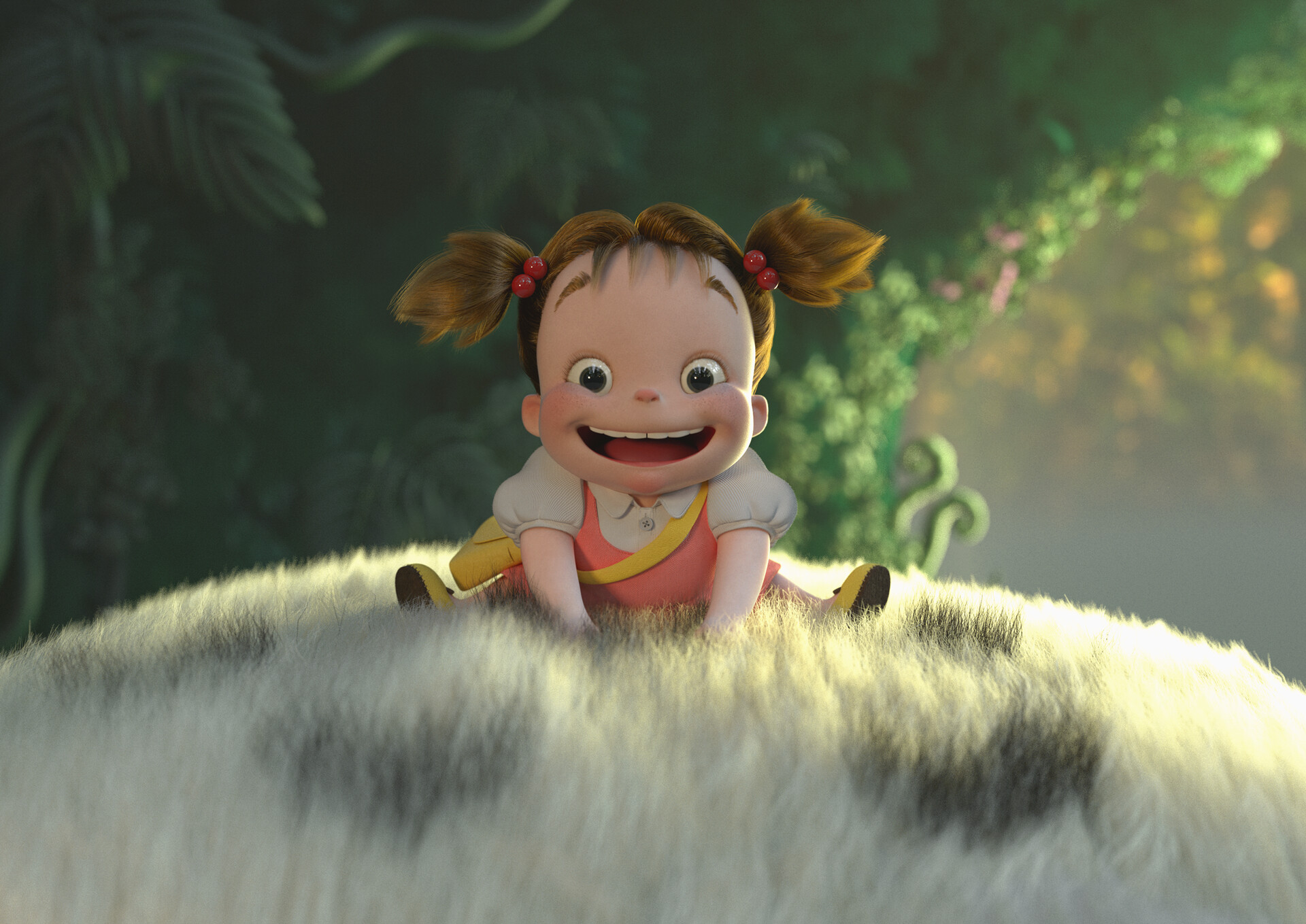 ArtStation - Mei Kusakabe - となりのトトロ