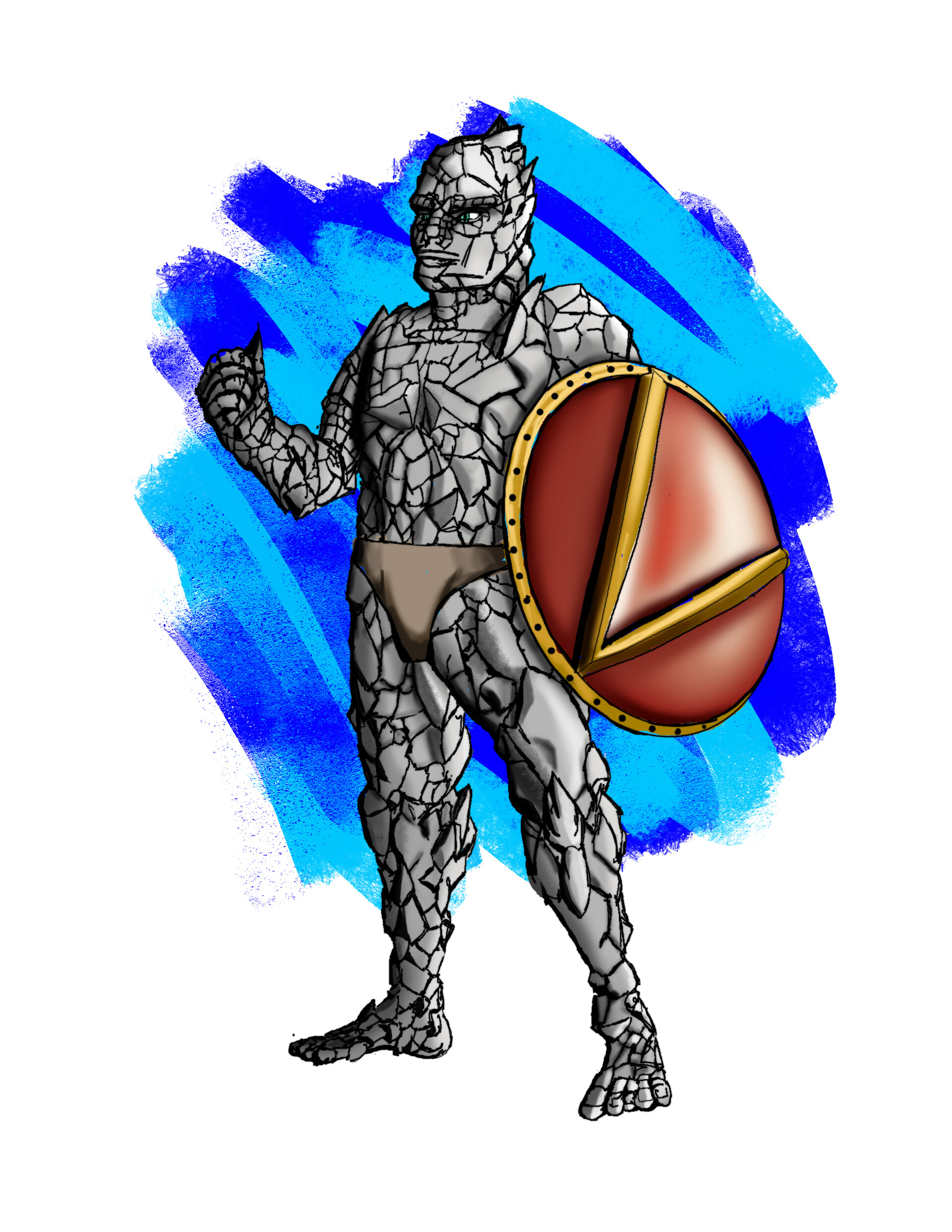 ArtStation - The Stone Spartan