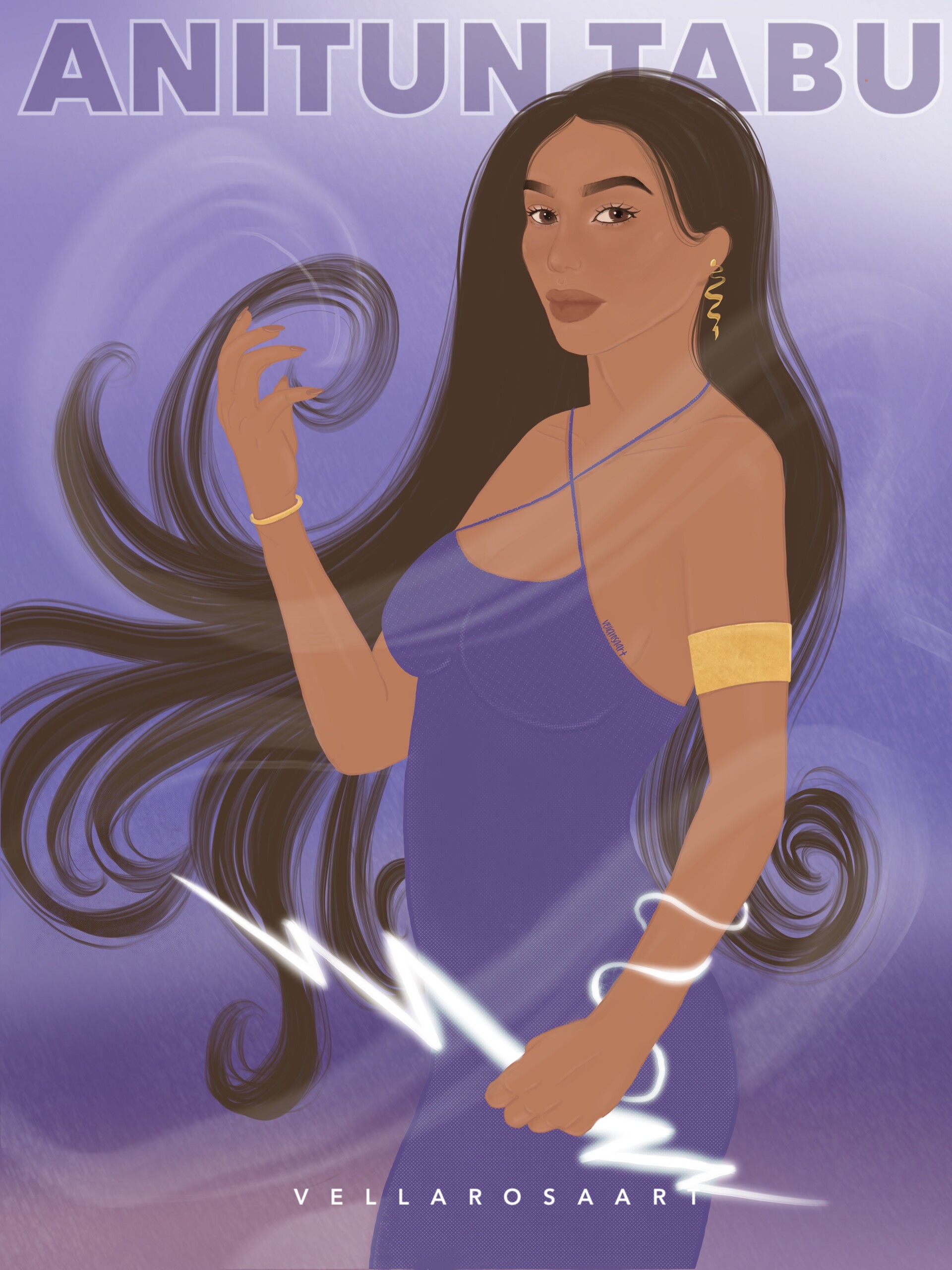 ArtStation - Philippine Mythology Anitun Tabu Goddess