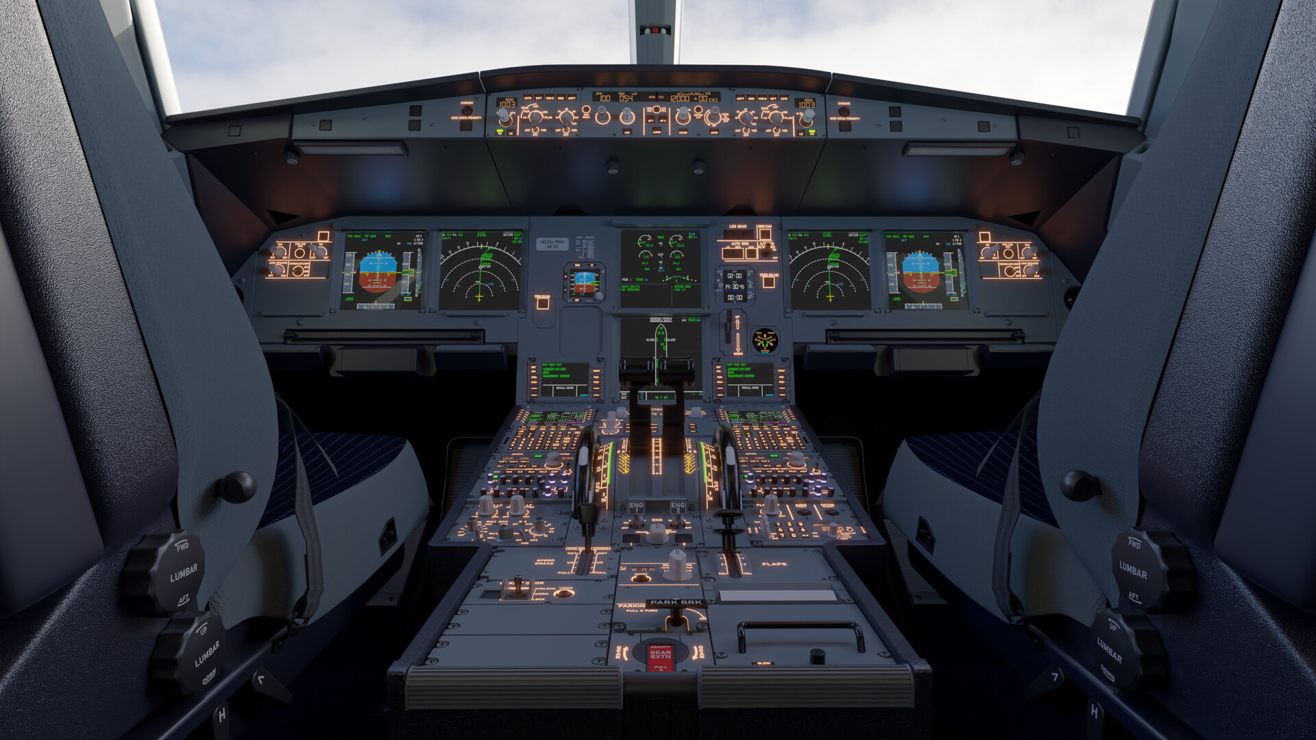 Arland - Airbus A320-200 Cockpit