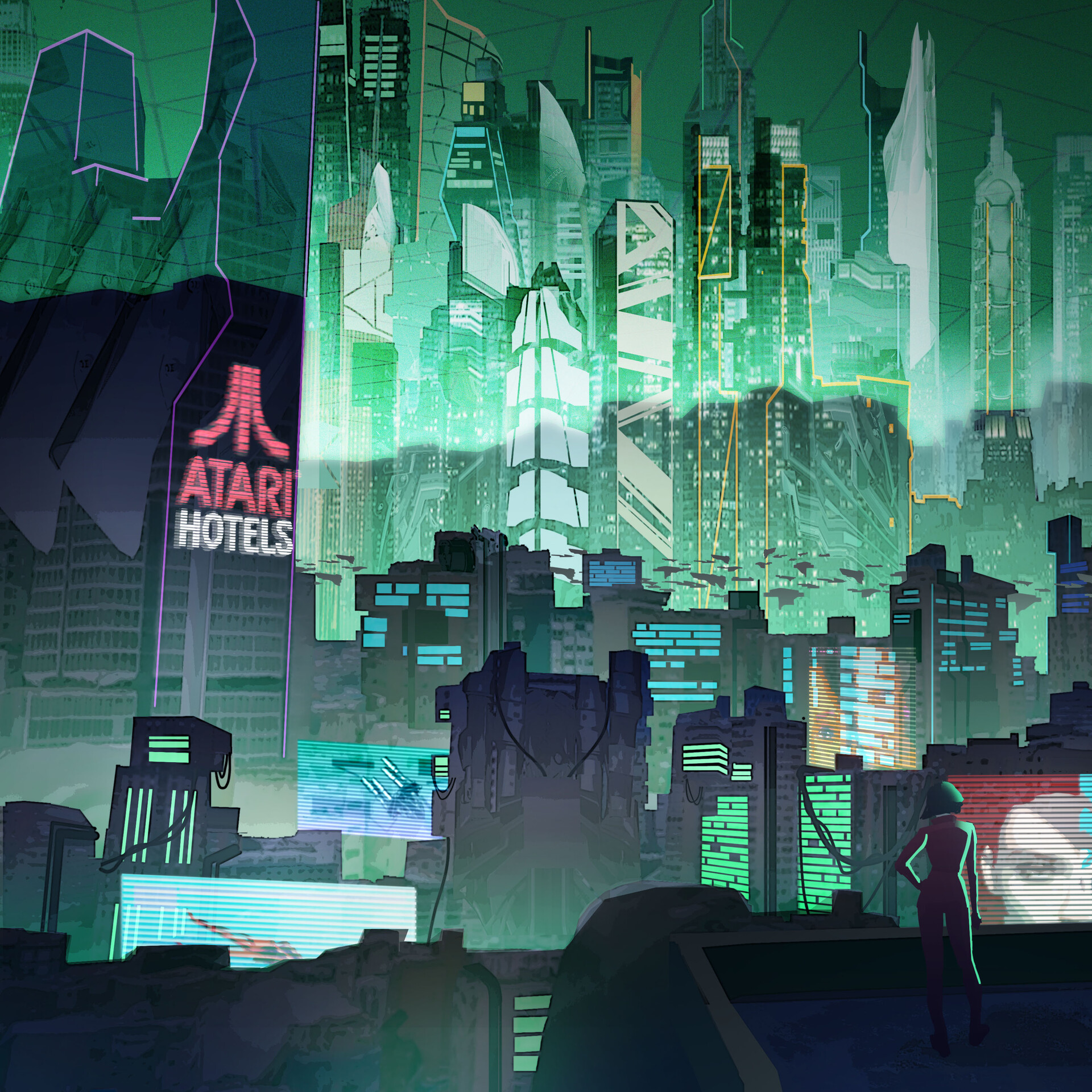 ArtStation - Atari Hotels