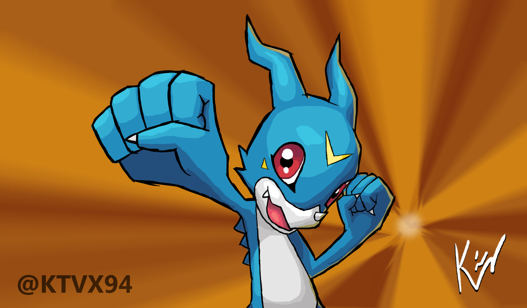 ArtStation - Veemon Doodle