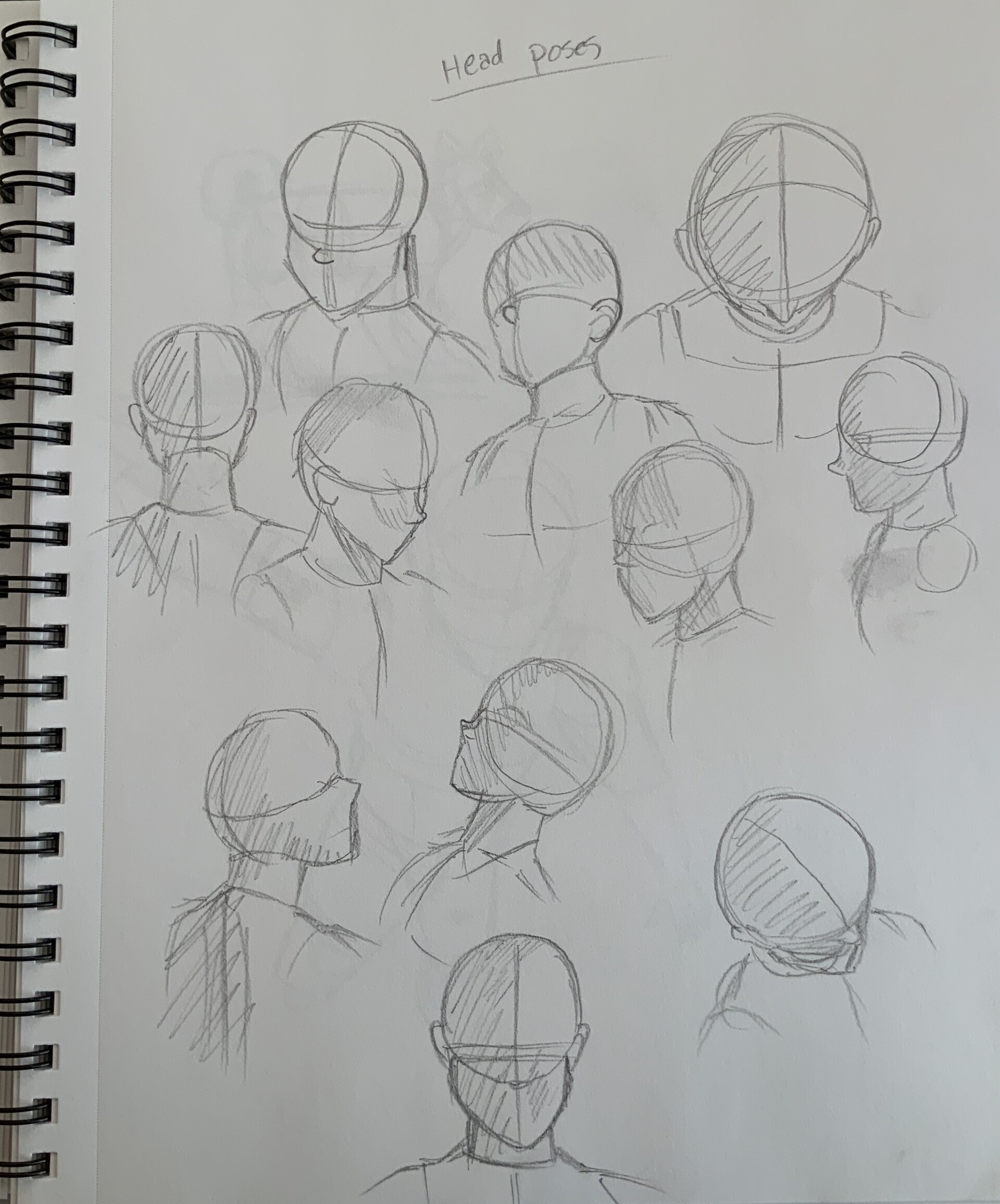 ArtStation - Head Sketches