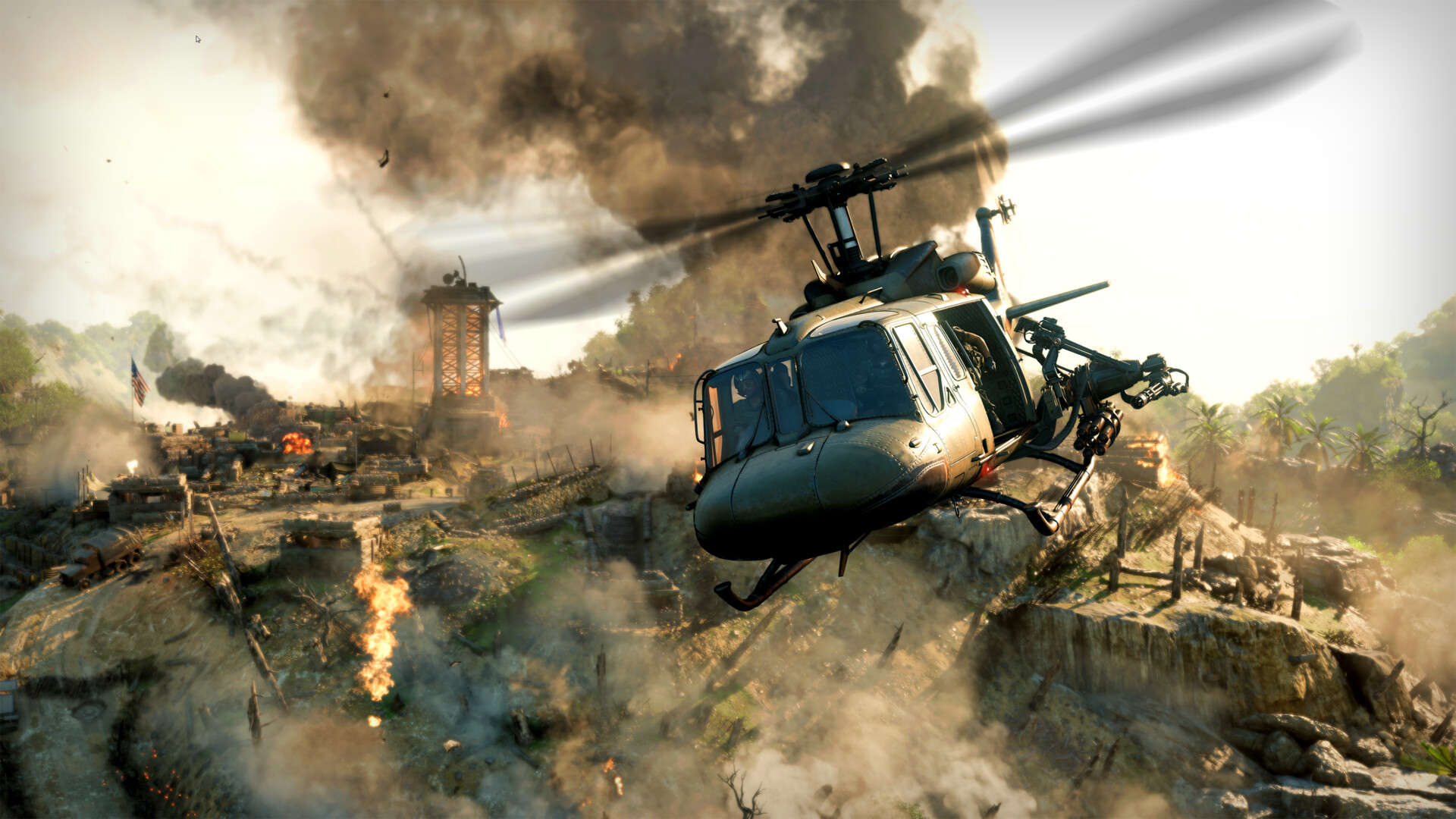 Call of Duty: Black Ops Cold War «Huey» Helicopter and Interior Concept ...