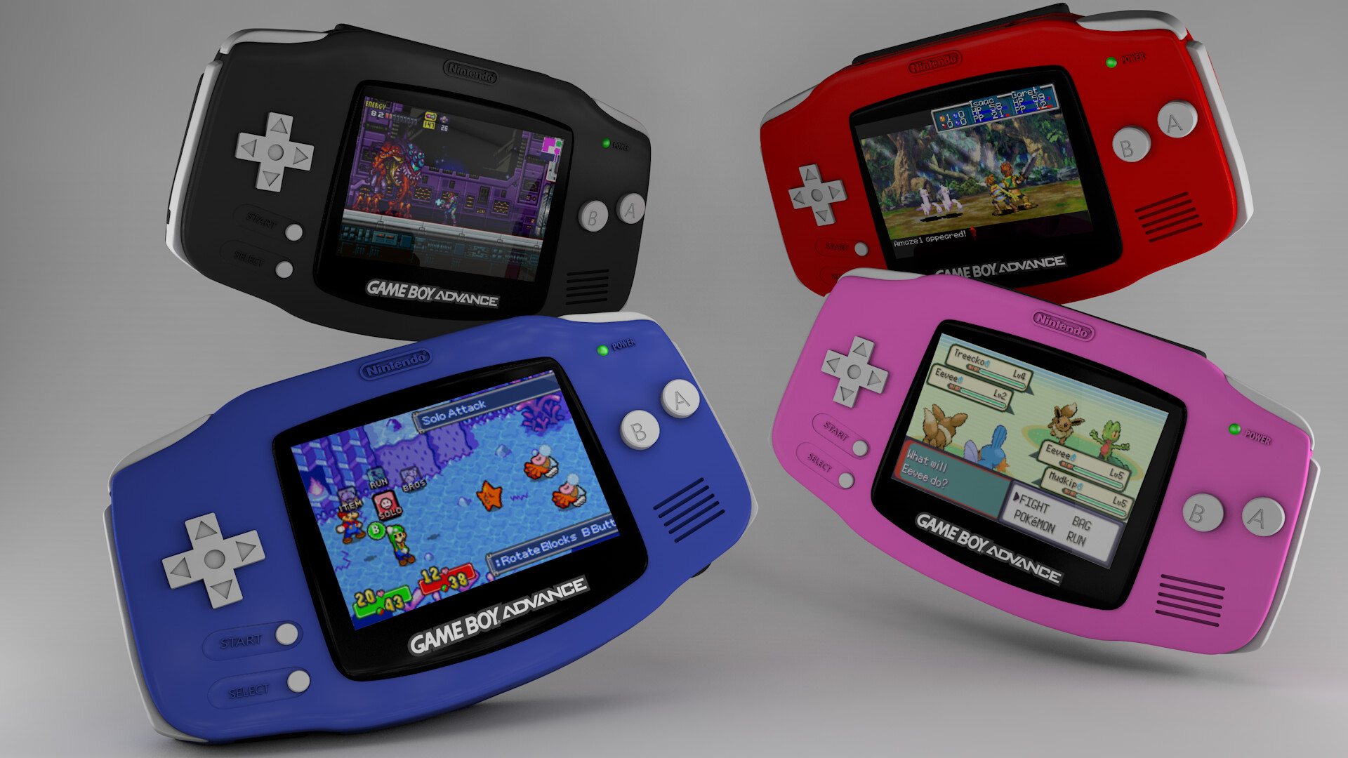 ArtStation - GAMEBOY ADVANCE