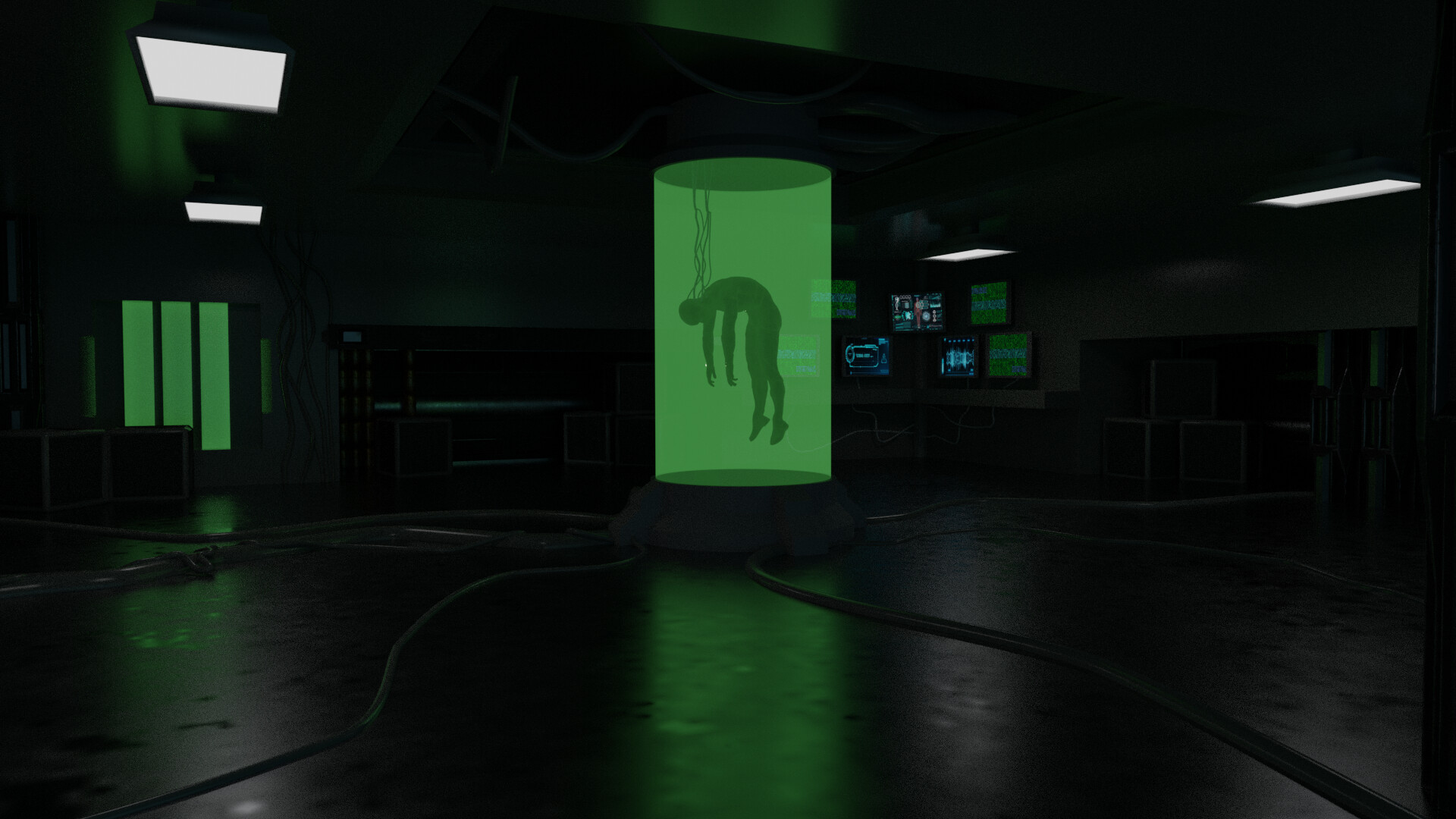 ArtStation - Lab With an Unknown Patient