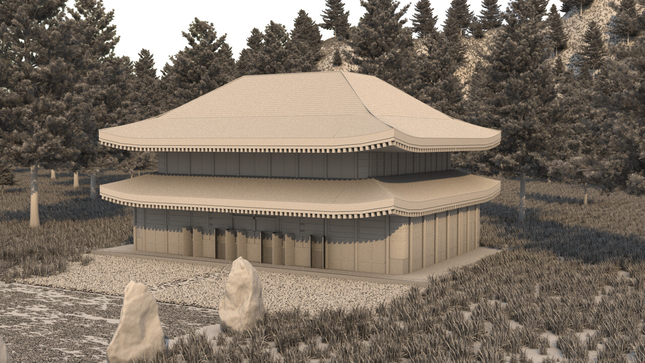 ArtStation - Japanese Temple