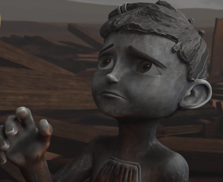 ArtStation - Metal Boy model