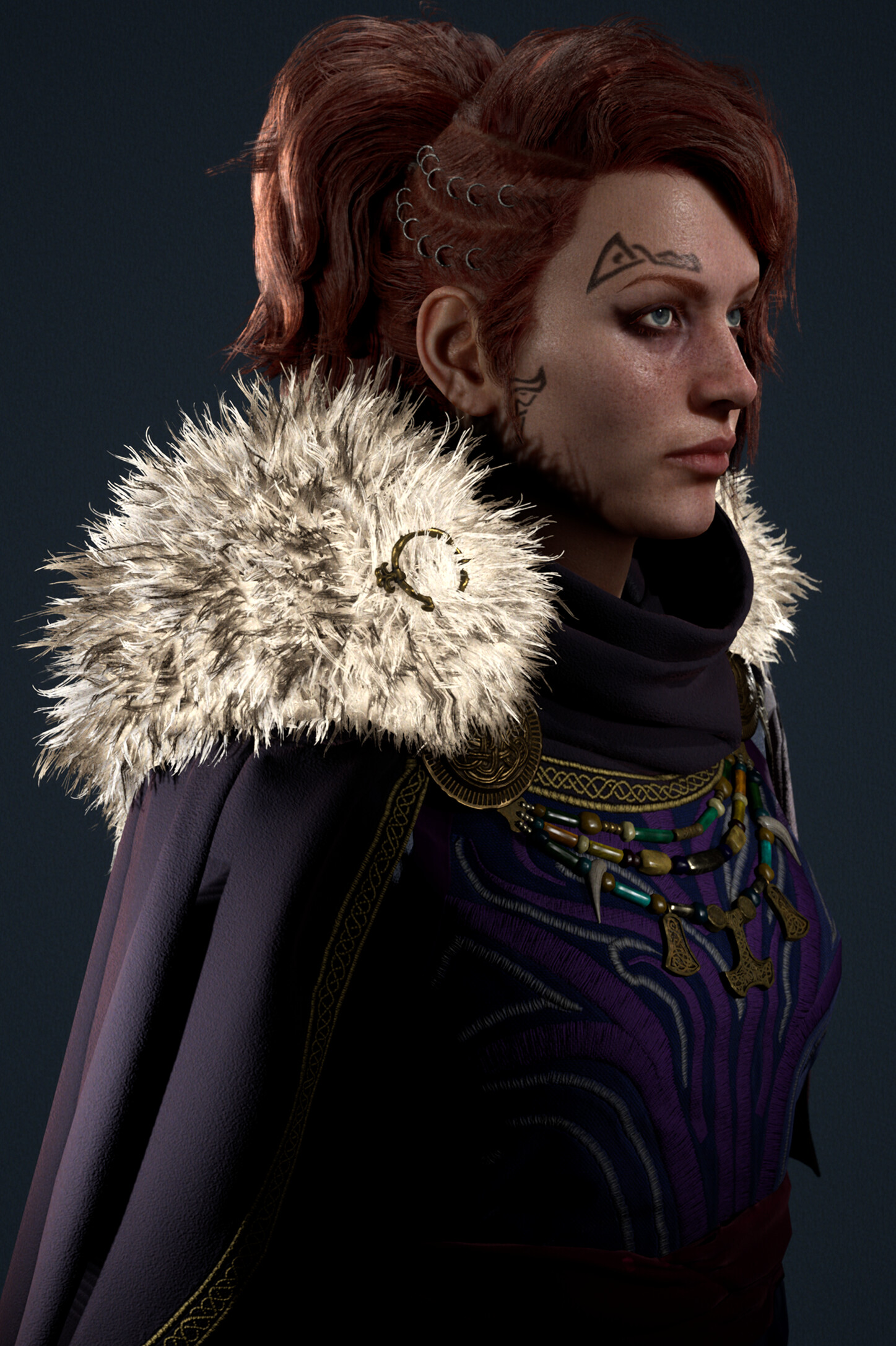 Kaori Furusawa - Fan art: Randvi of Assassin'sCreed Valhalla