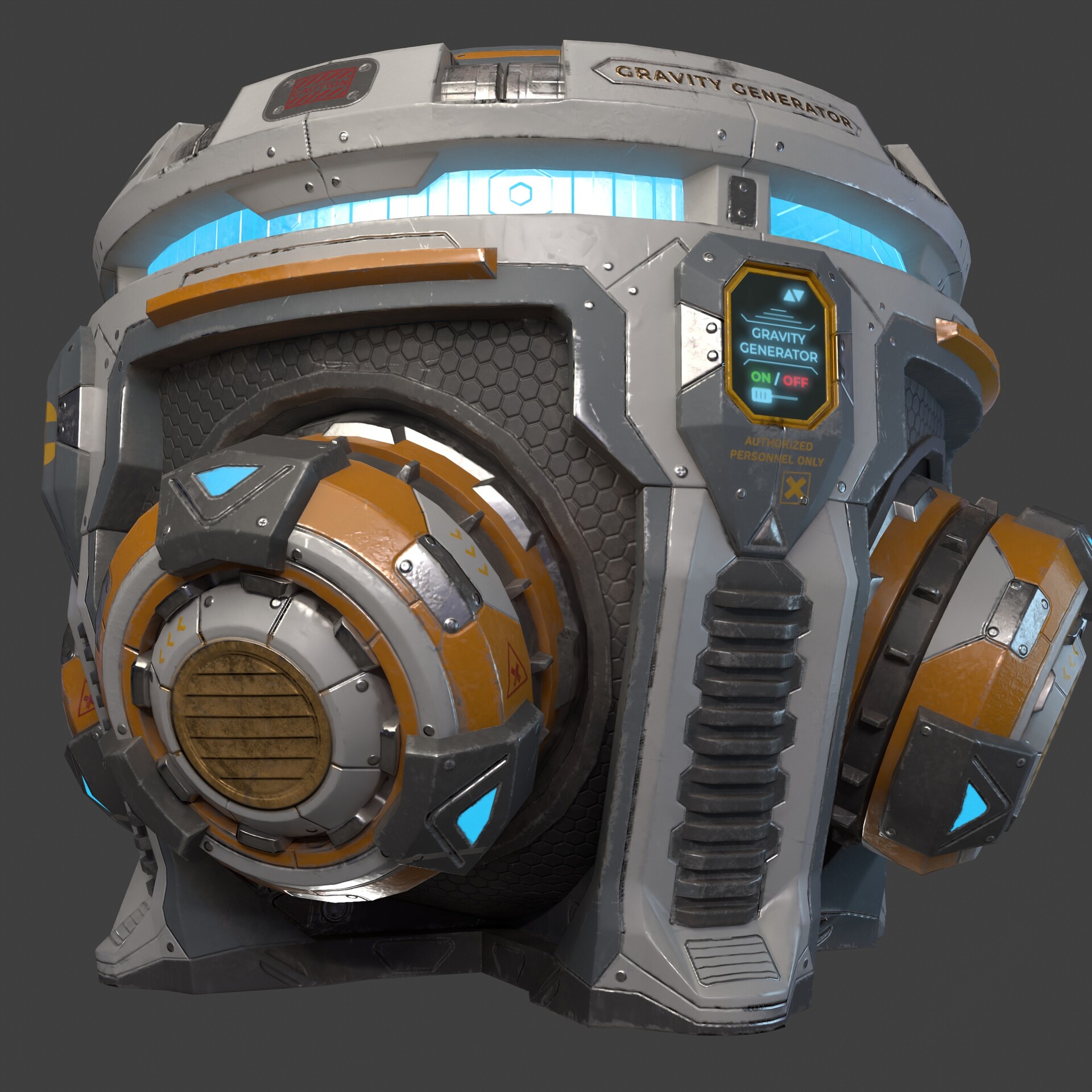 ArtStation - Gravity generator