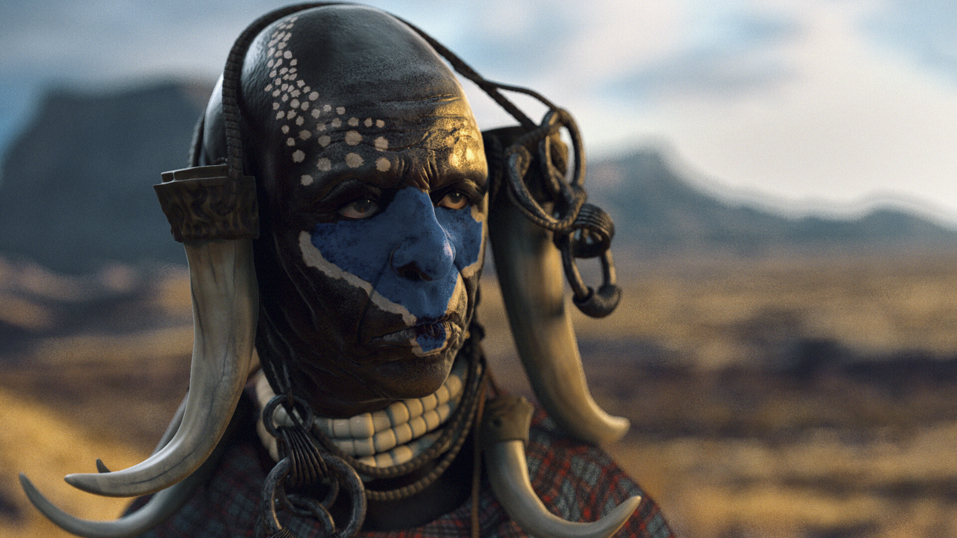 ArtStation - Mursi man