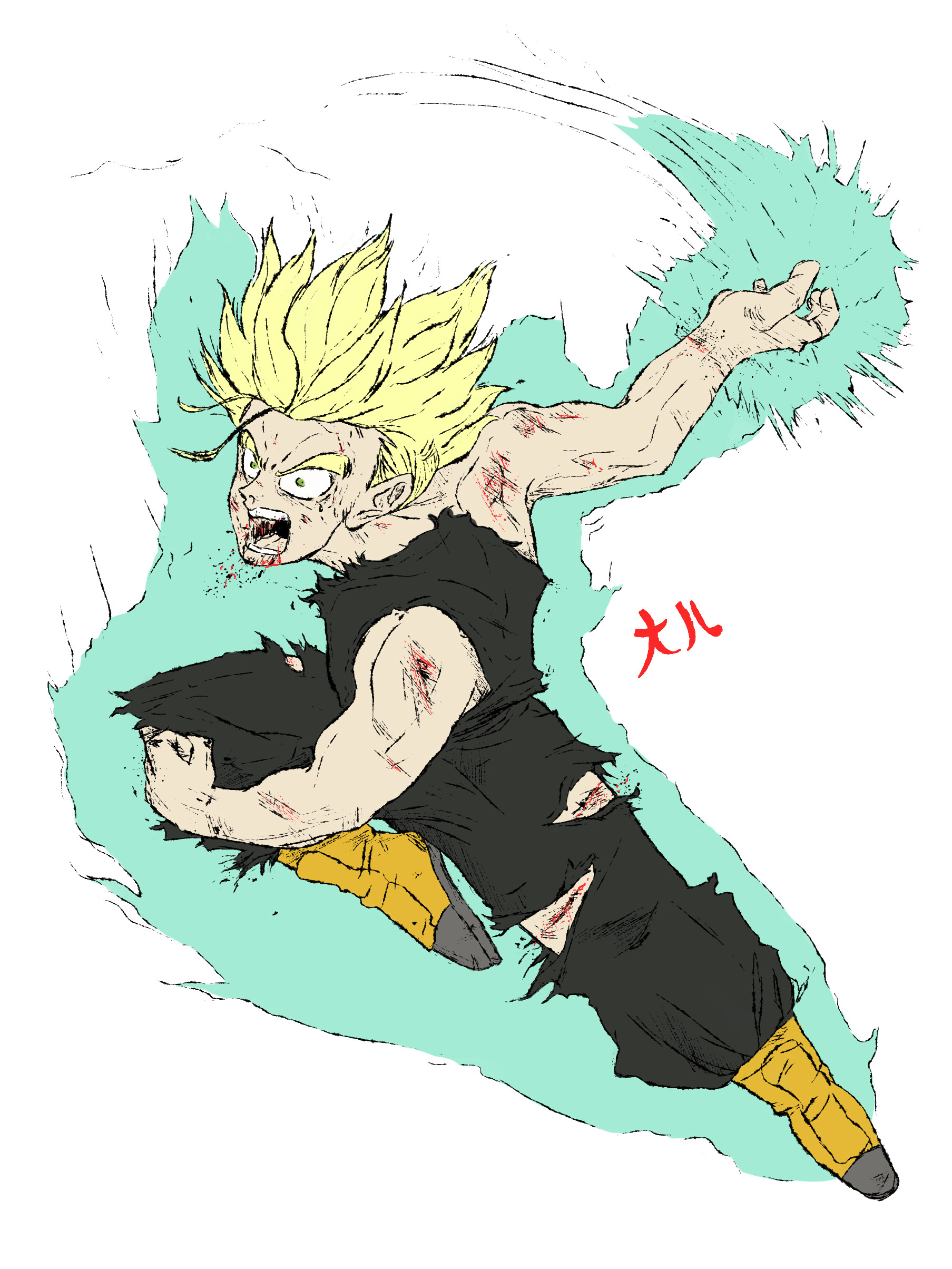 ArtStation - Trunks Fanart