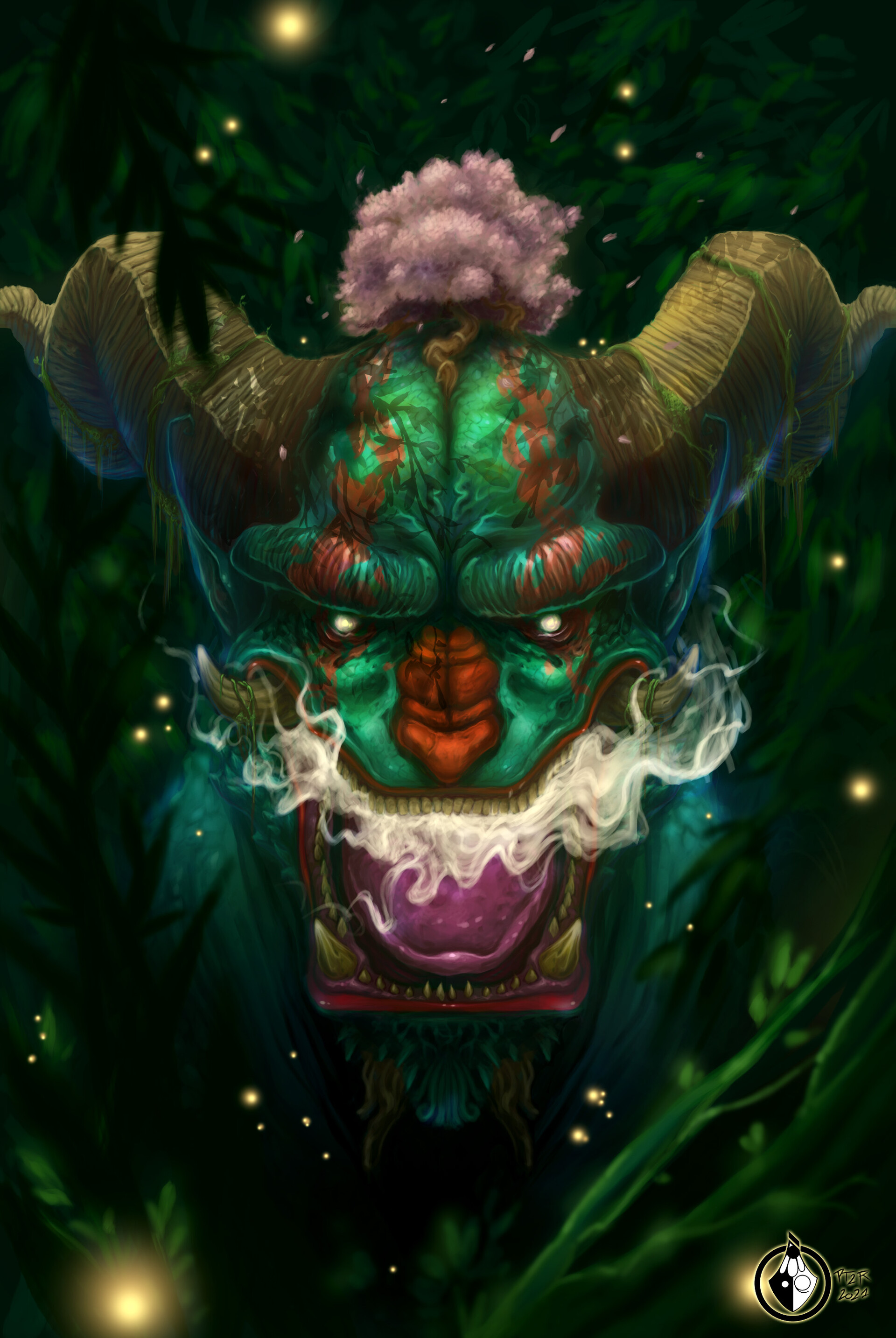 ArtStation - FOREST ONI