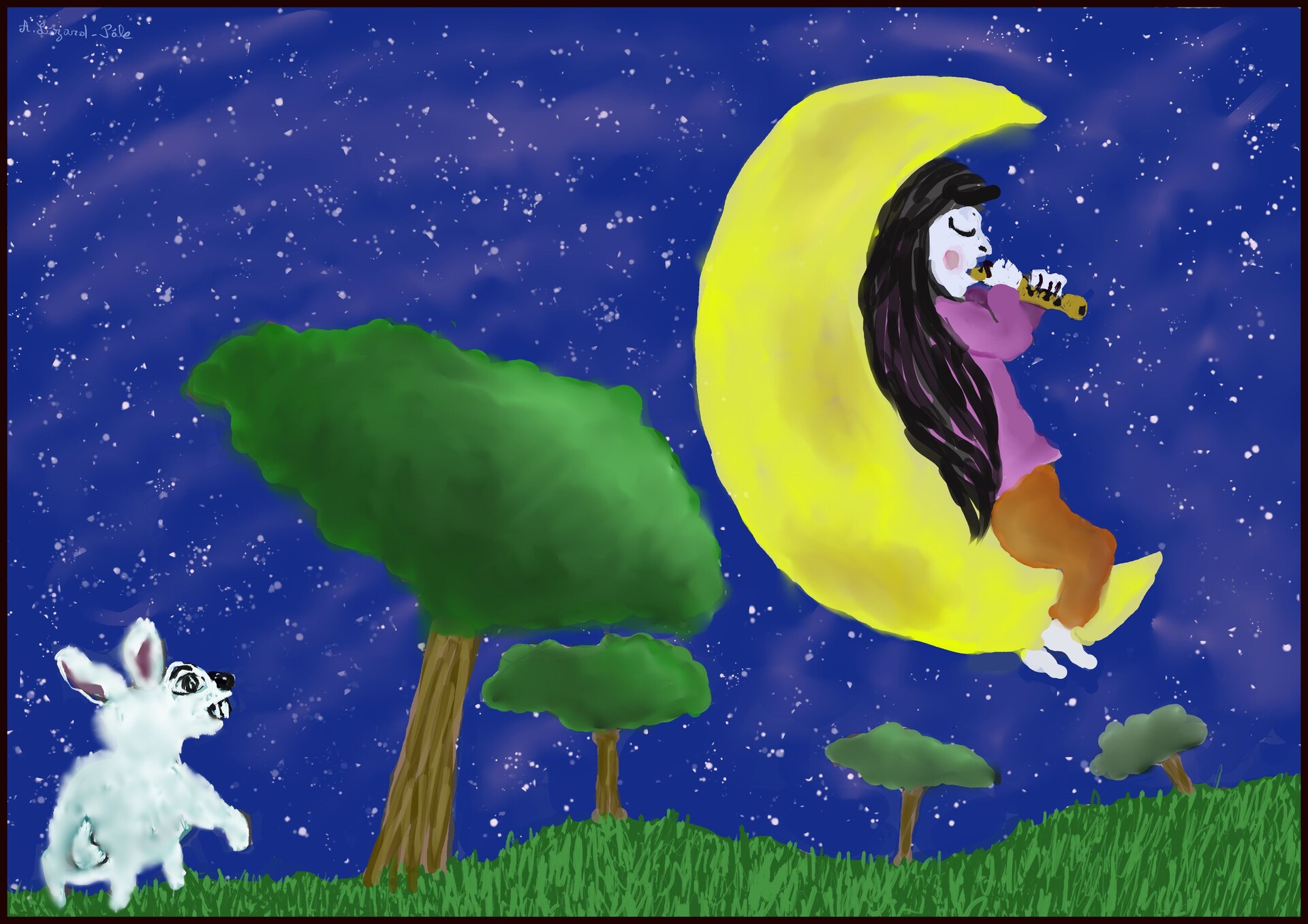 ArtStation - Flute Lullaby