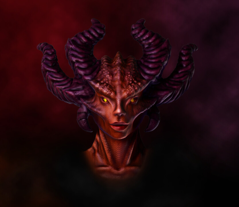 ArtStation - Lilith- Monster Sculpt