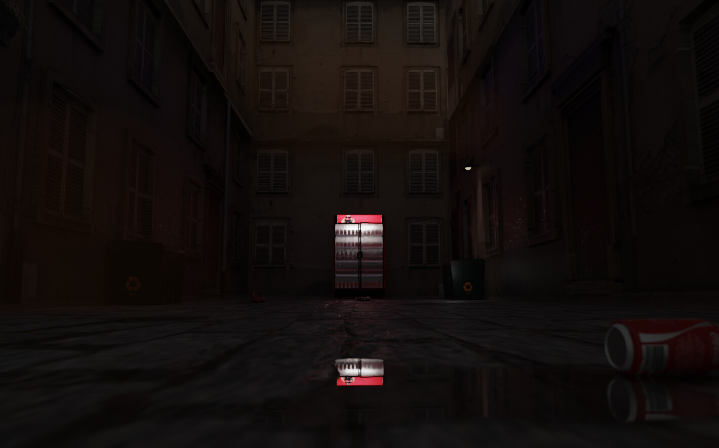 ArtStation - Cola scene