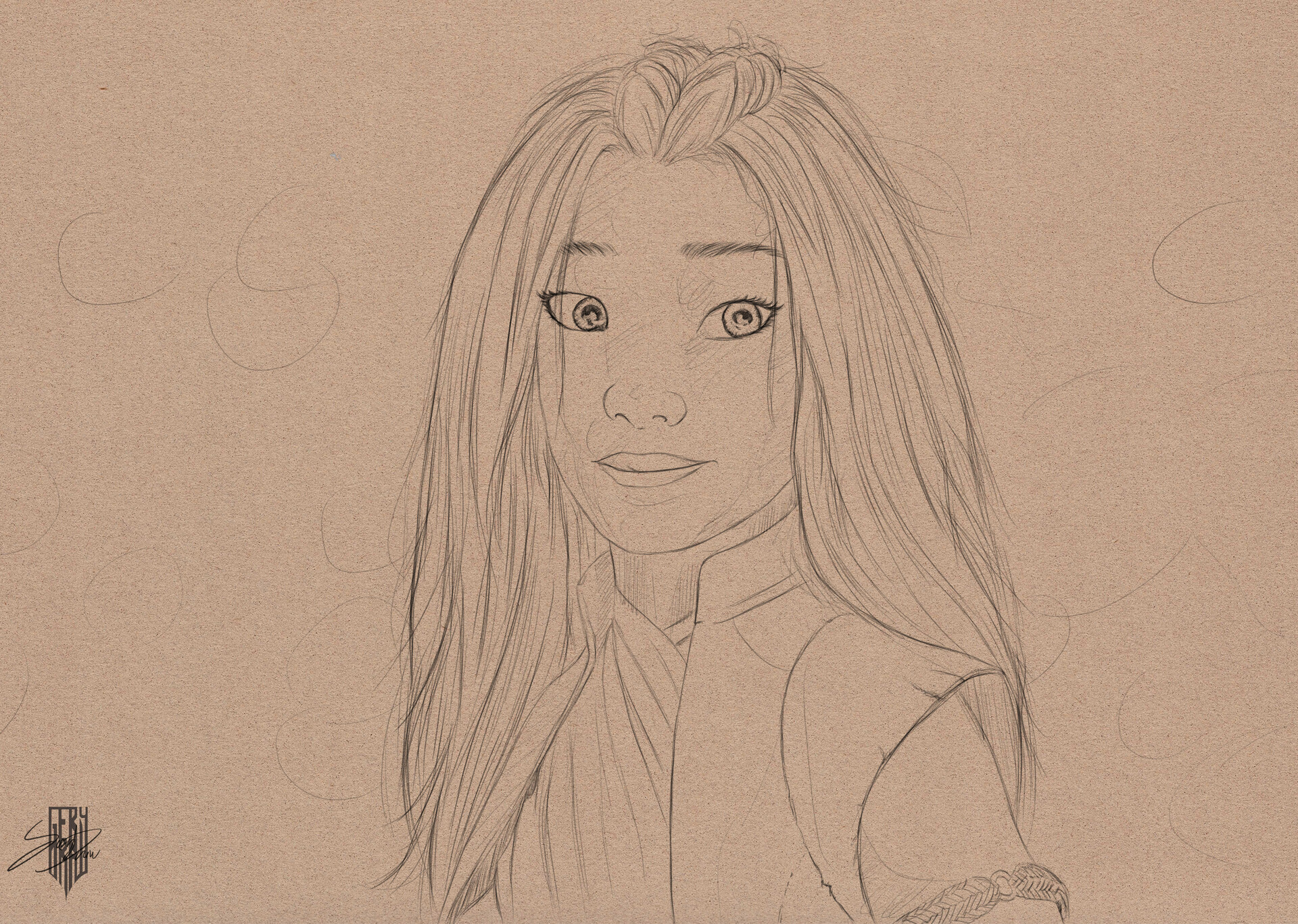 Gery Draw - Raya and the last Dragon Fanart