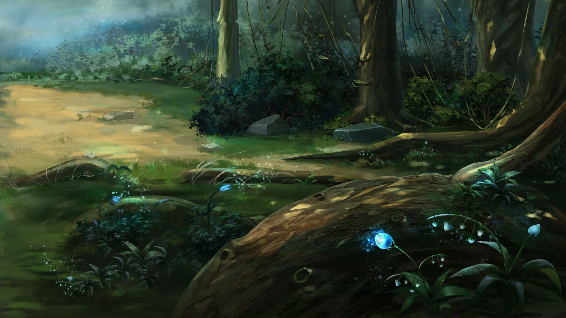 ArtStation - forest practice