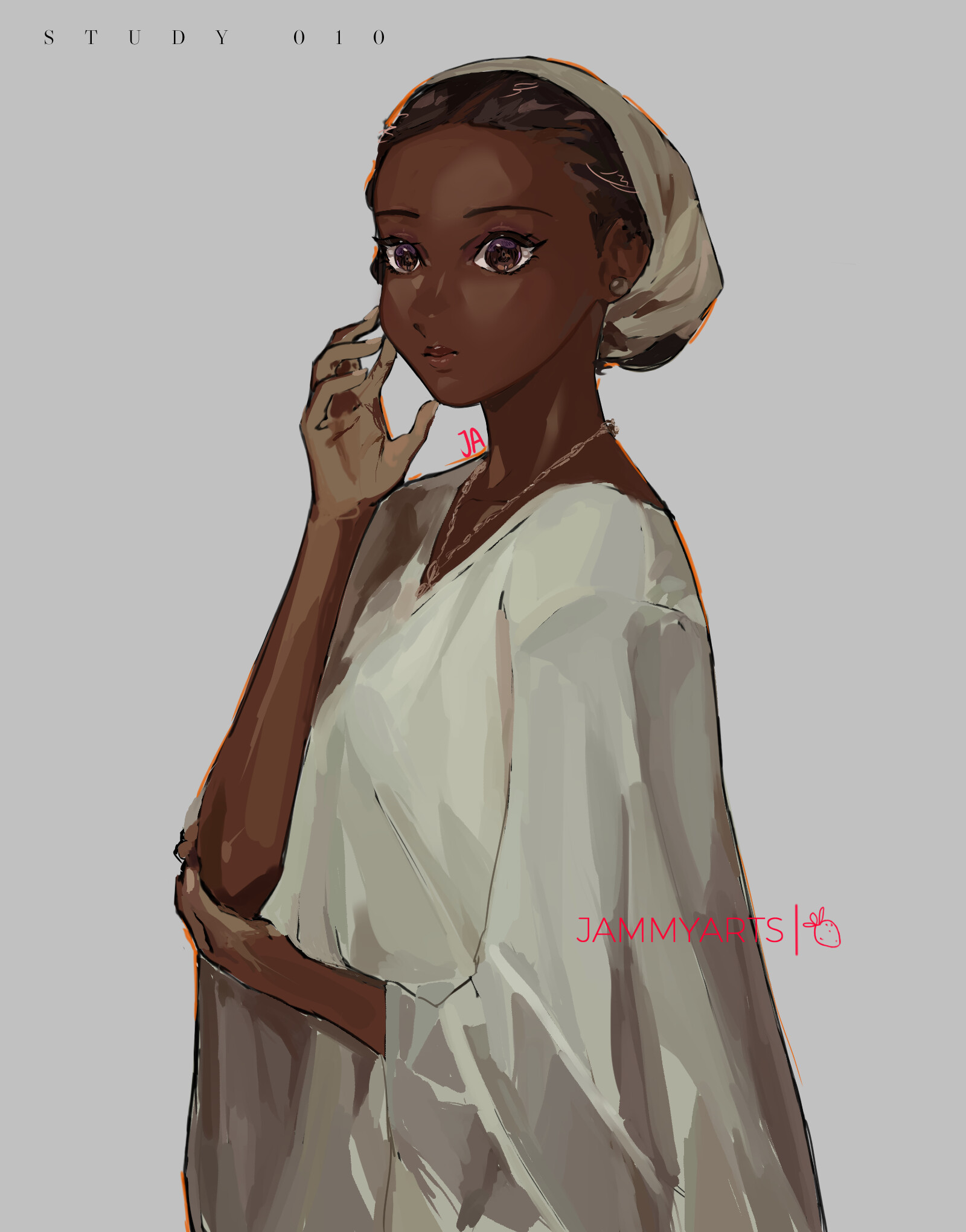 ArtStation - Study 10: A portrait.