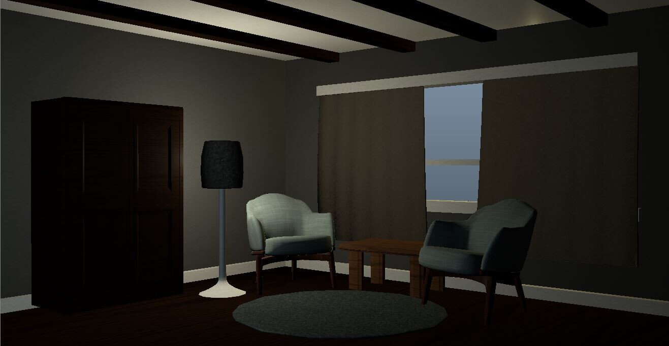 ArtStation - Day and Night Room