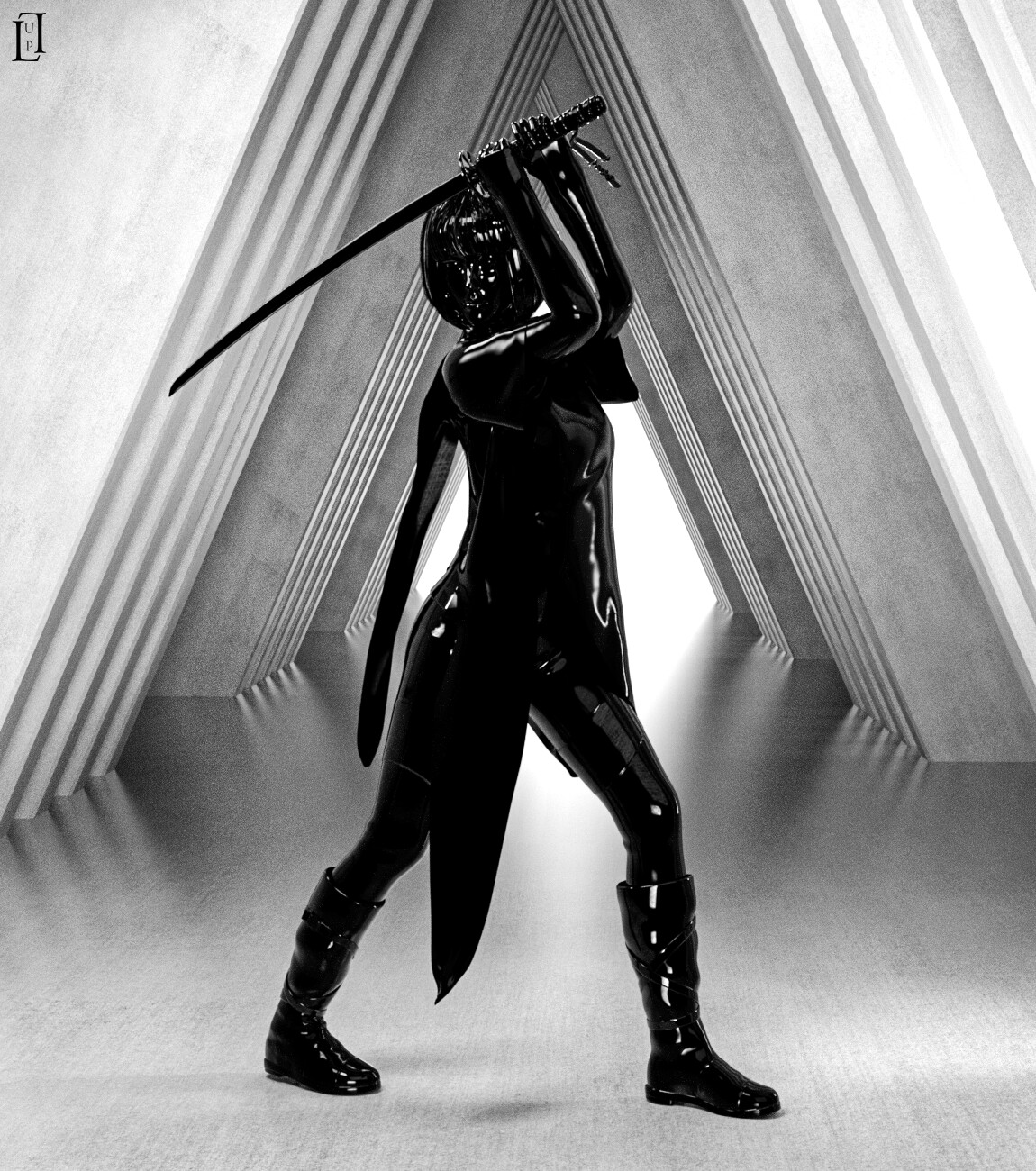 ArtStation - Chrome Warrior