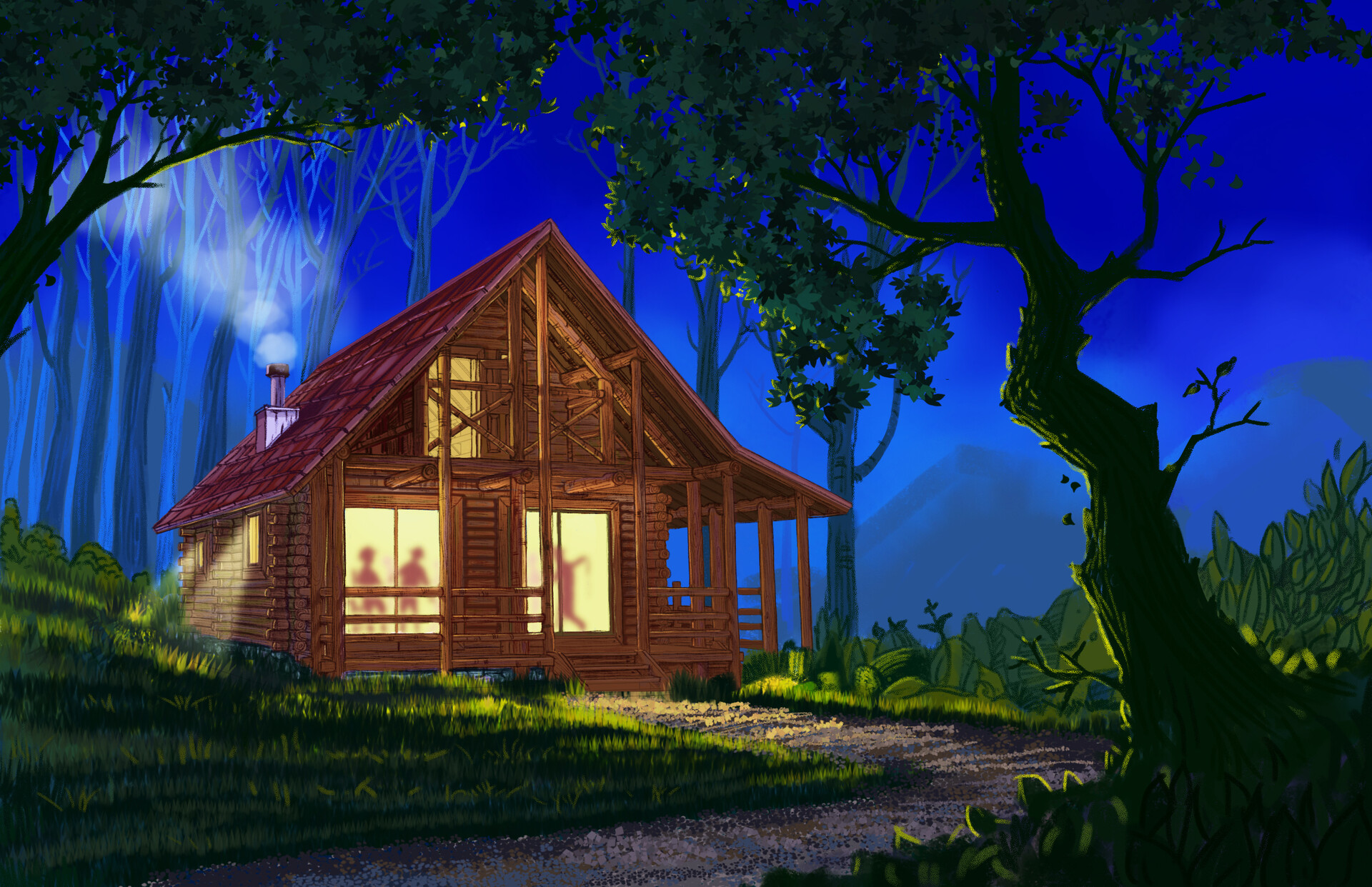 ArtStation - Ranger Cabin