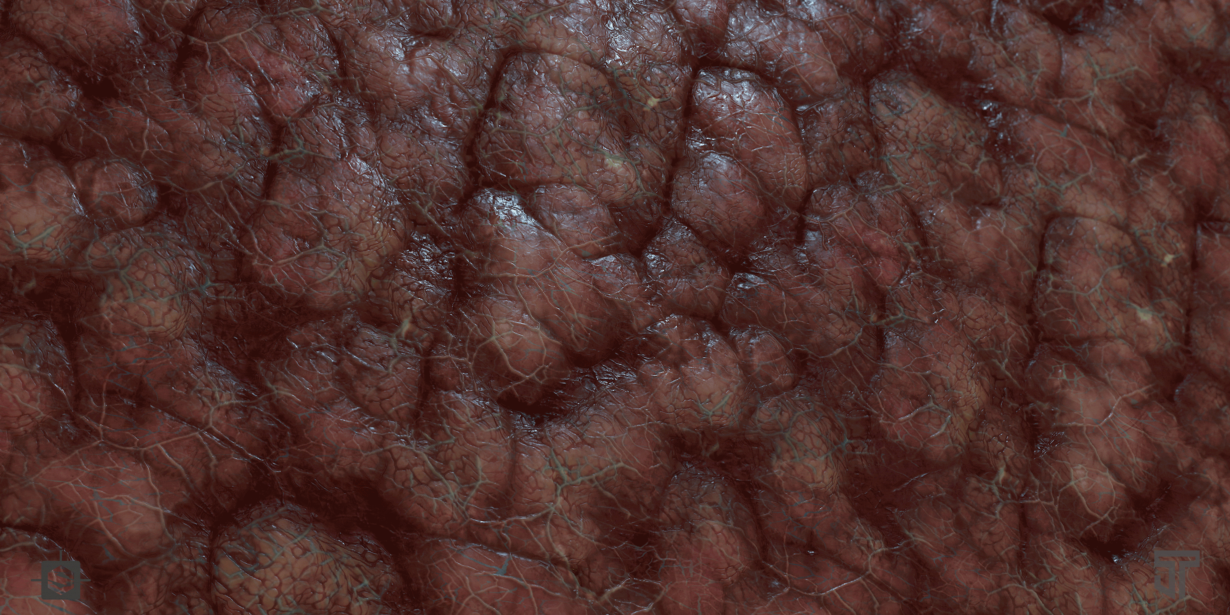 Joe Taylor - Portfolio - Infected Zombie Flesh Material