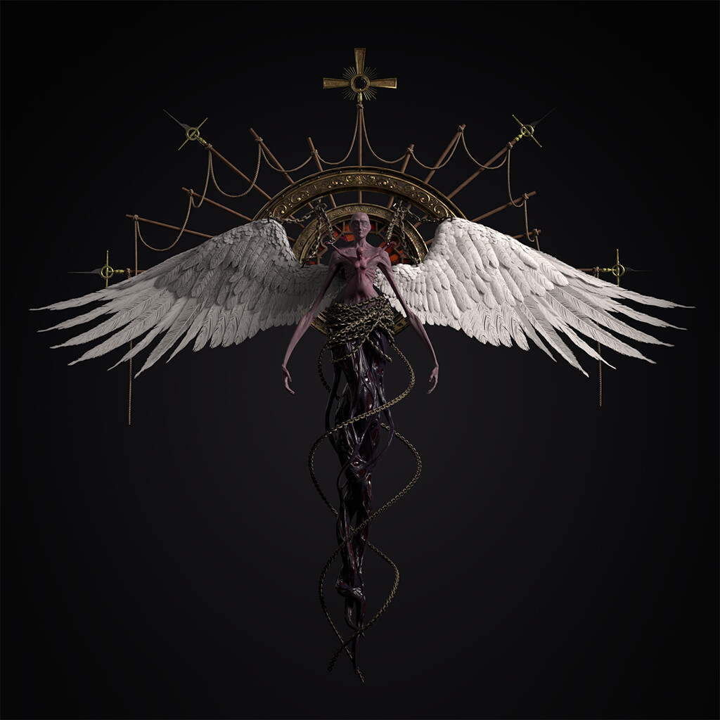ArtStation - Fallen Angel