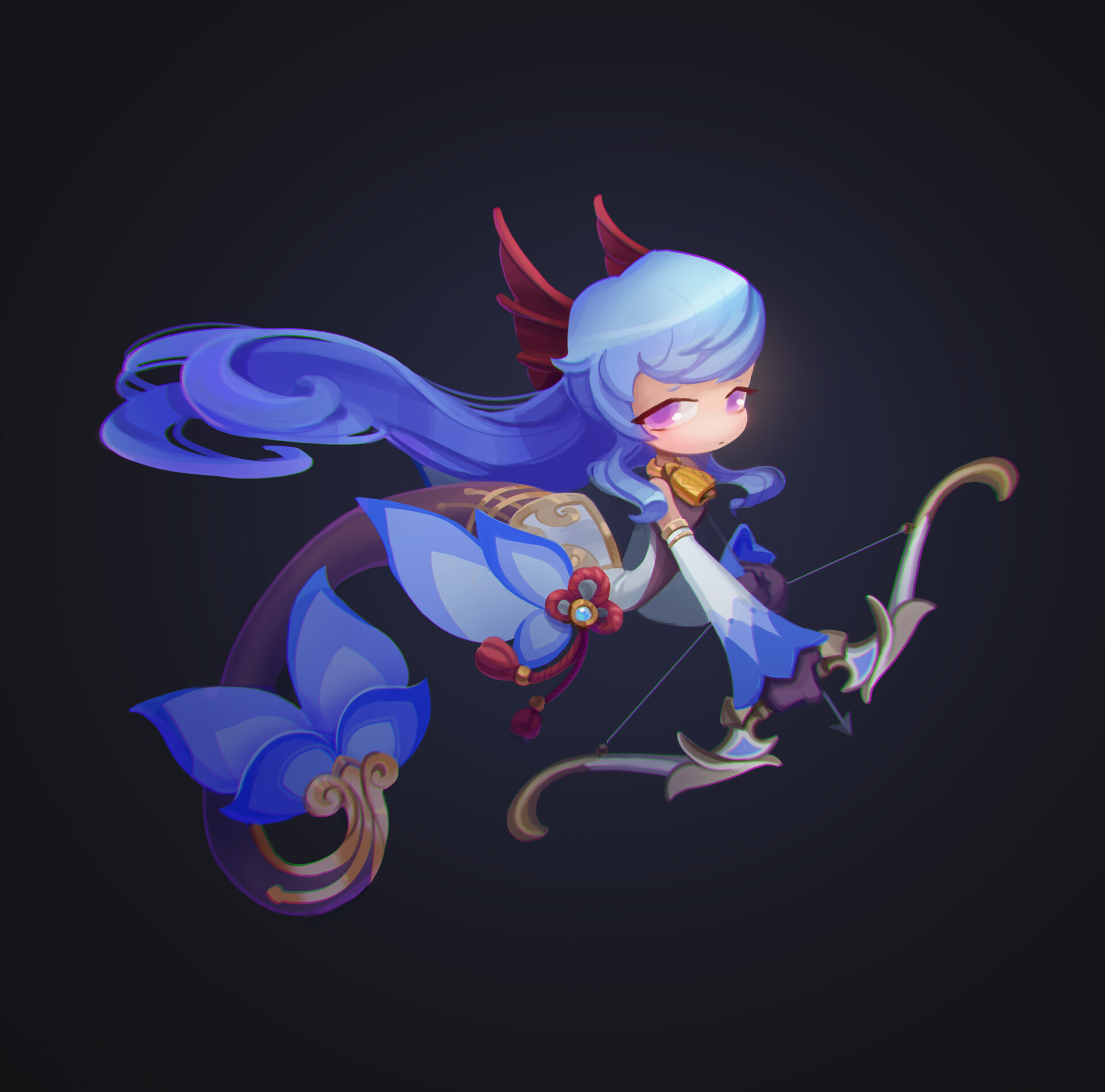 ArtStation - Genshin impact mermaids