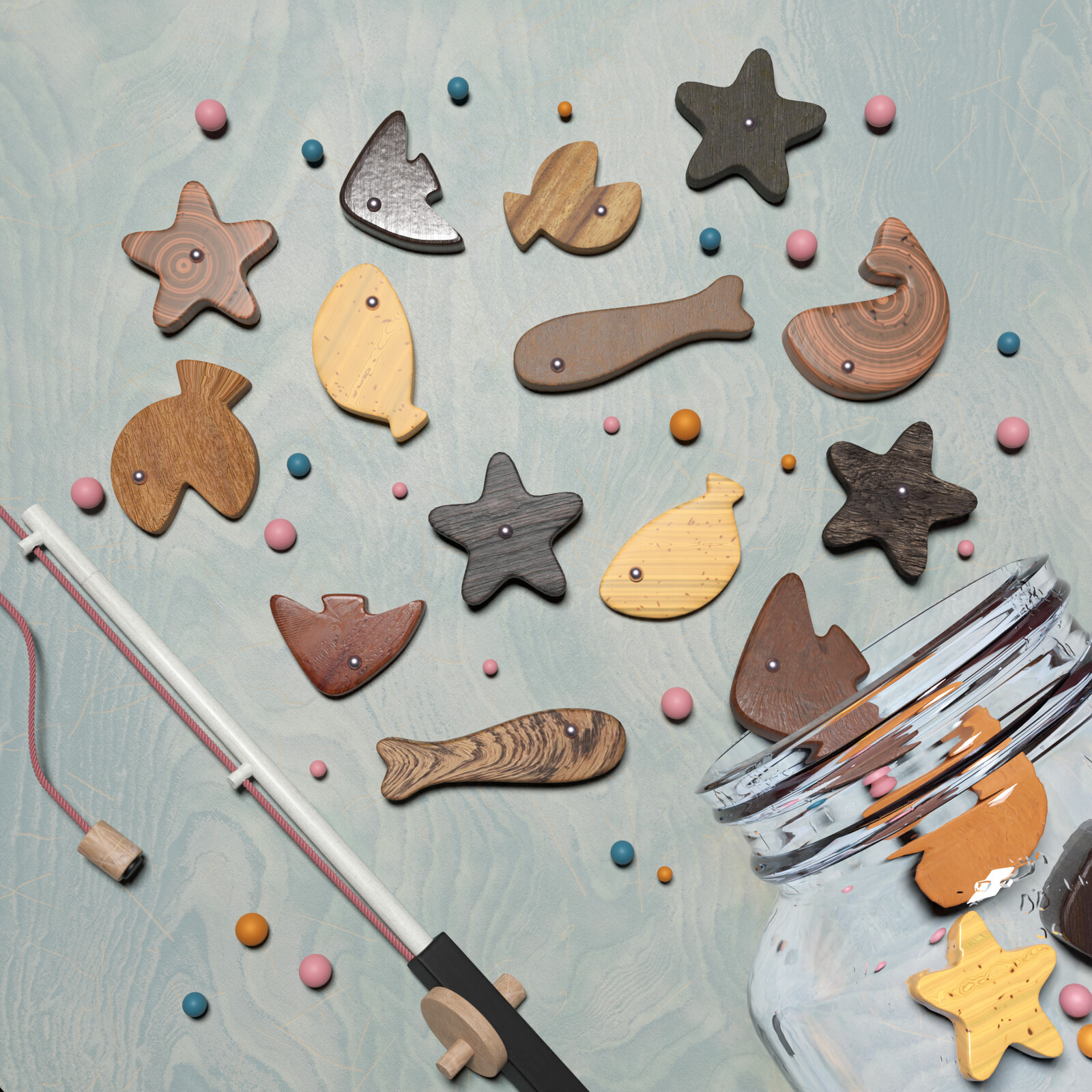 Iulia Galinescu - Magnetic Fishing Set