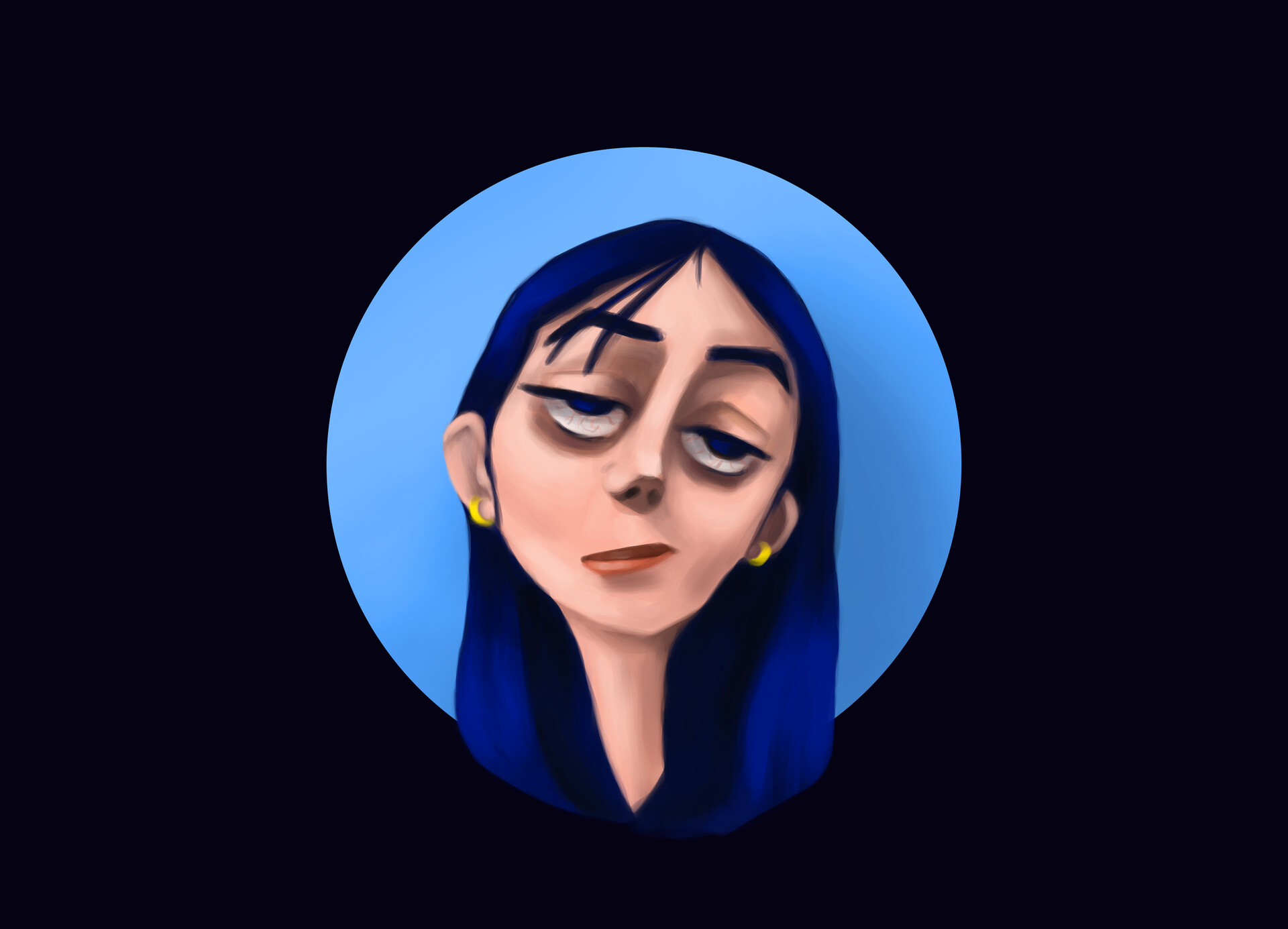 ArtStation - Blue Sad