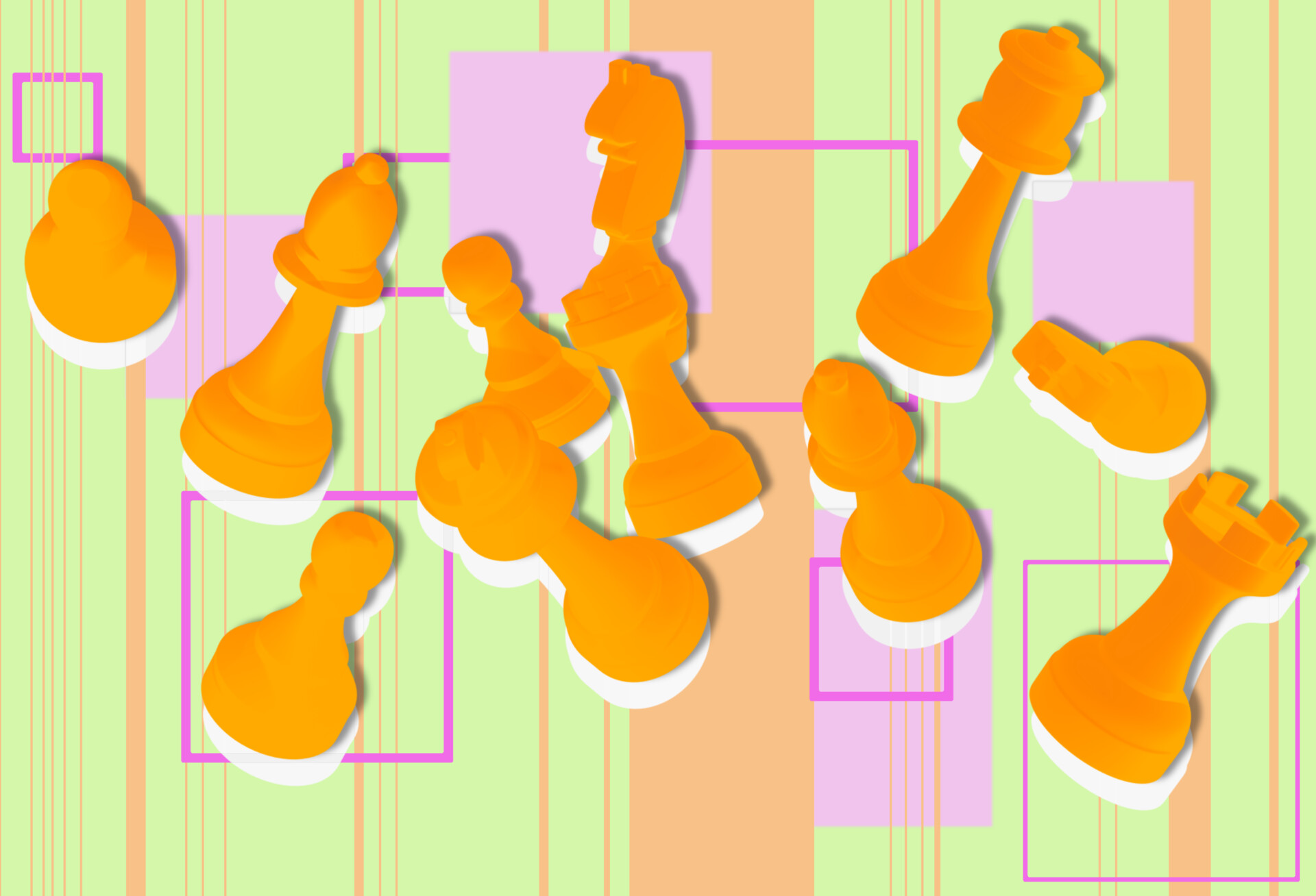 ArtStation - Abstract chess