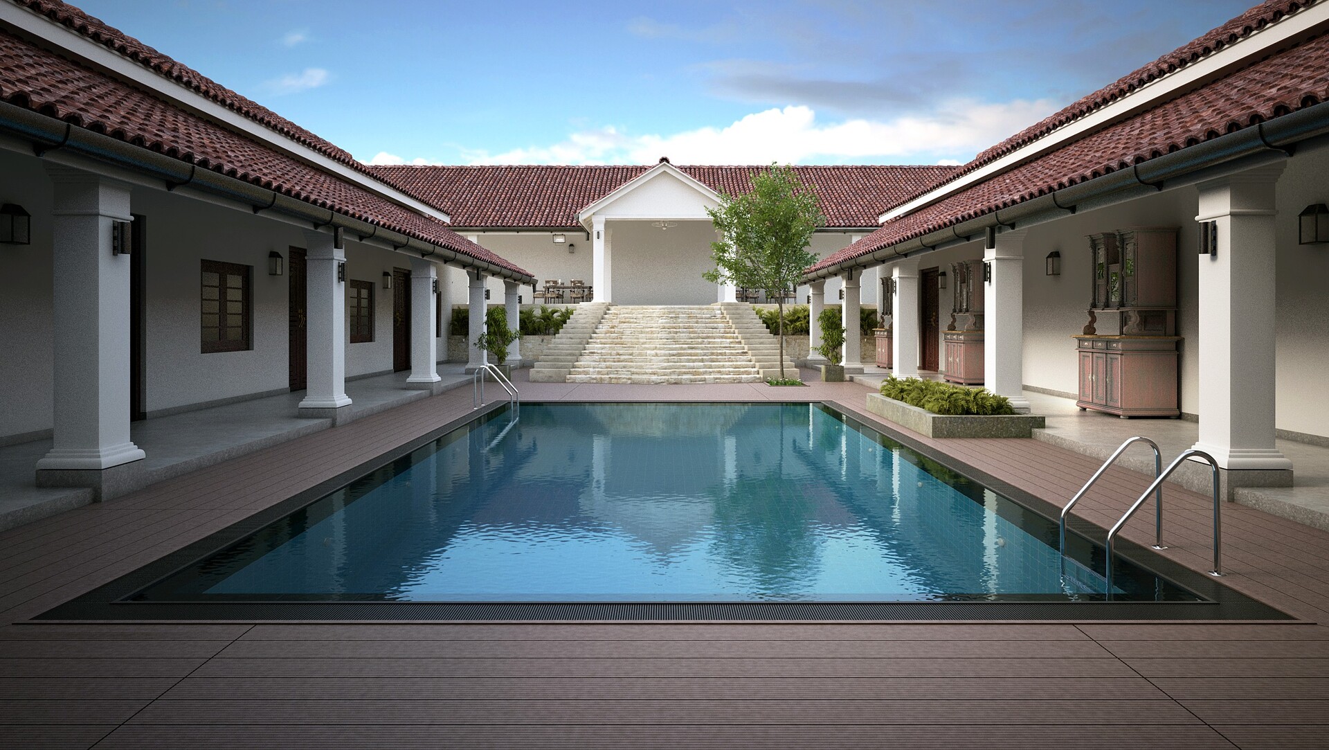 ArtStation - Pool Deck Villa