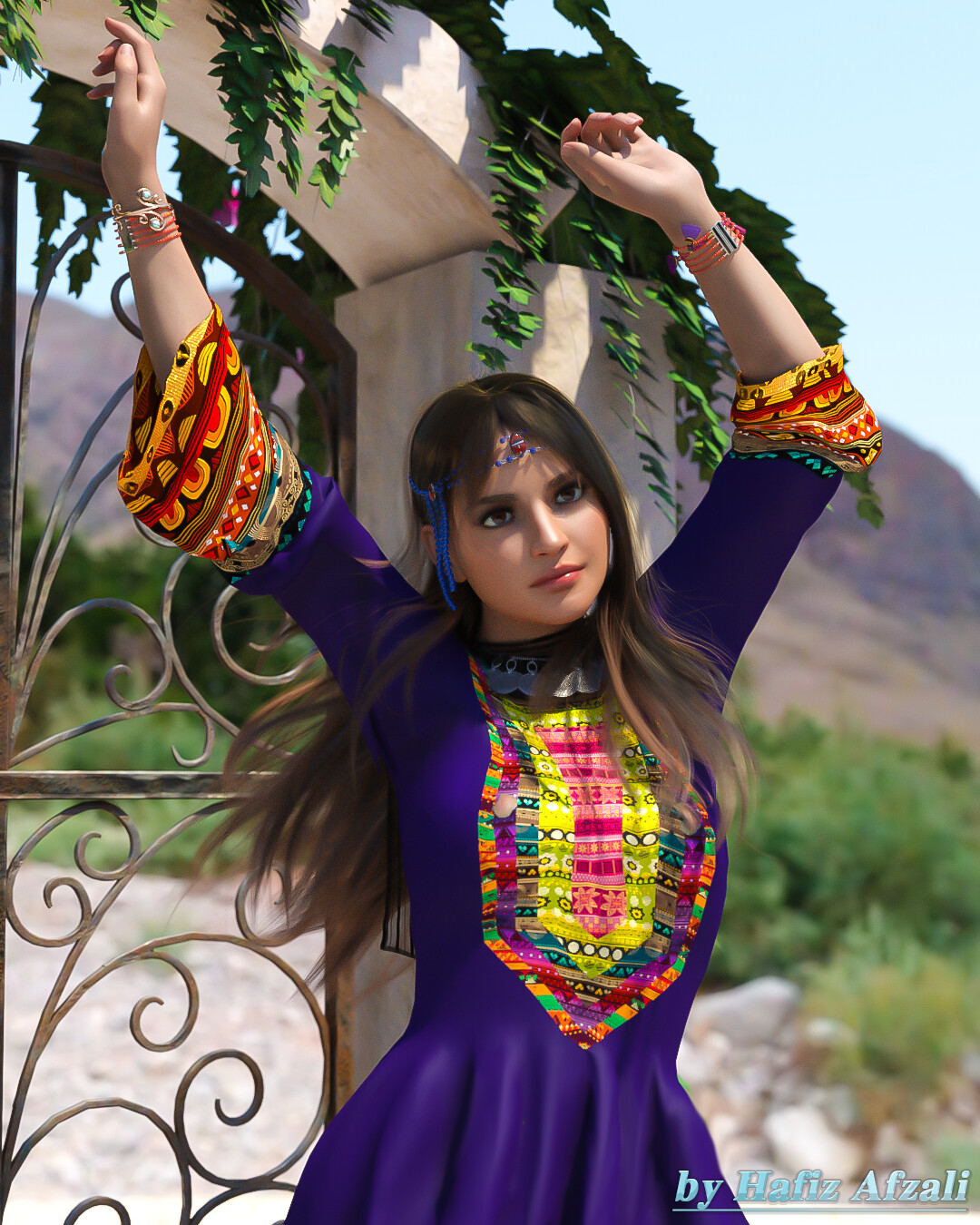 ArtStation - AFG Girl