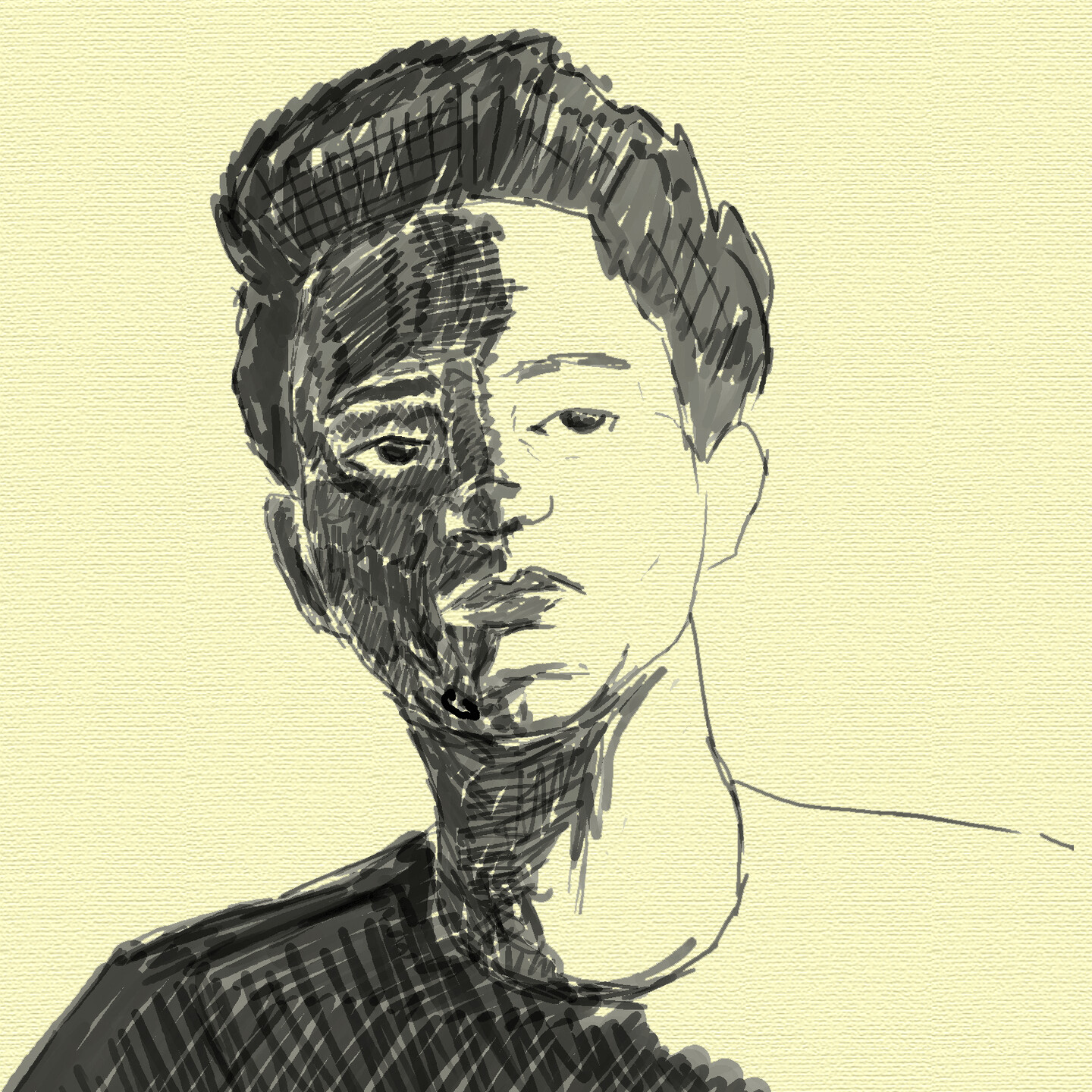 ArtStation - Self Portrait GIF