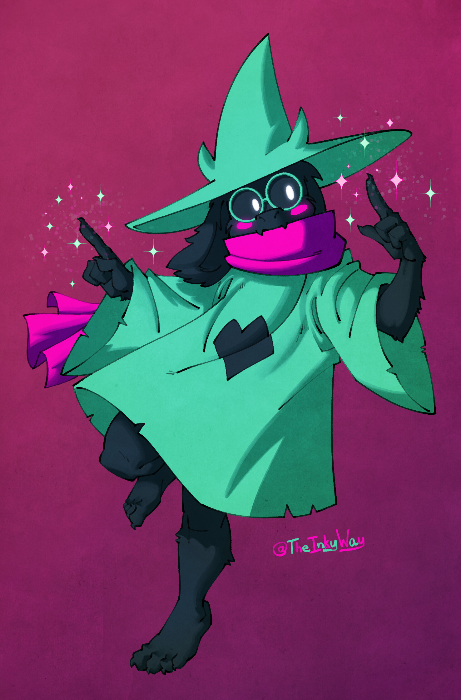 ArtStation - Ralsei (Deltarune Fanart)