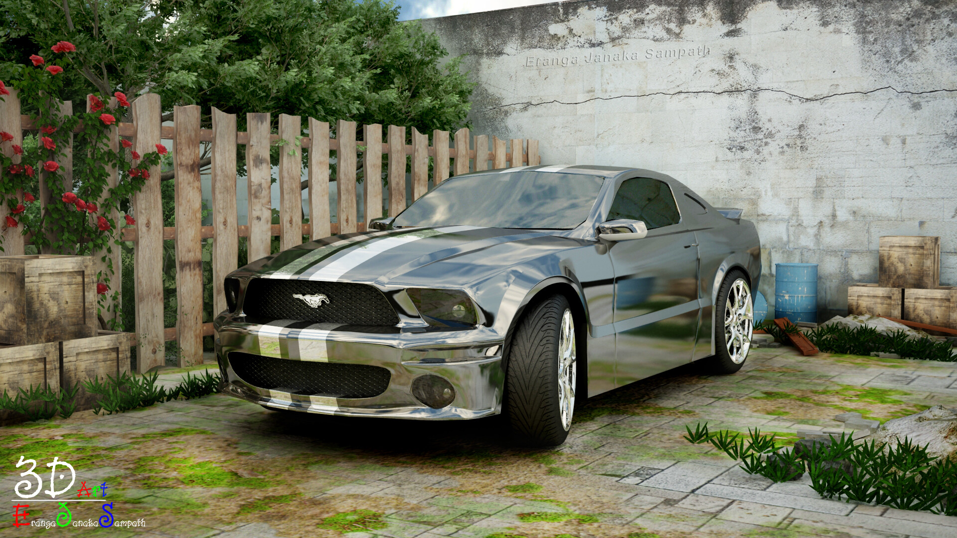 ArtStation - My 1st car model