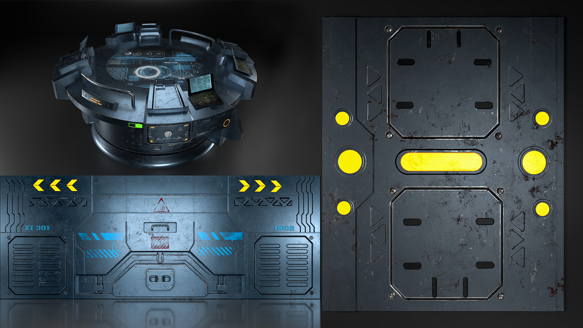 ArtStation - Sci-Fi_Lab Assets Part 2