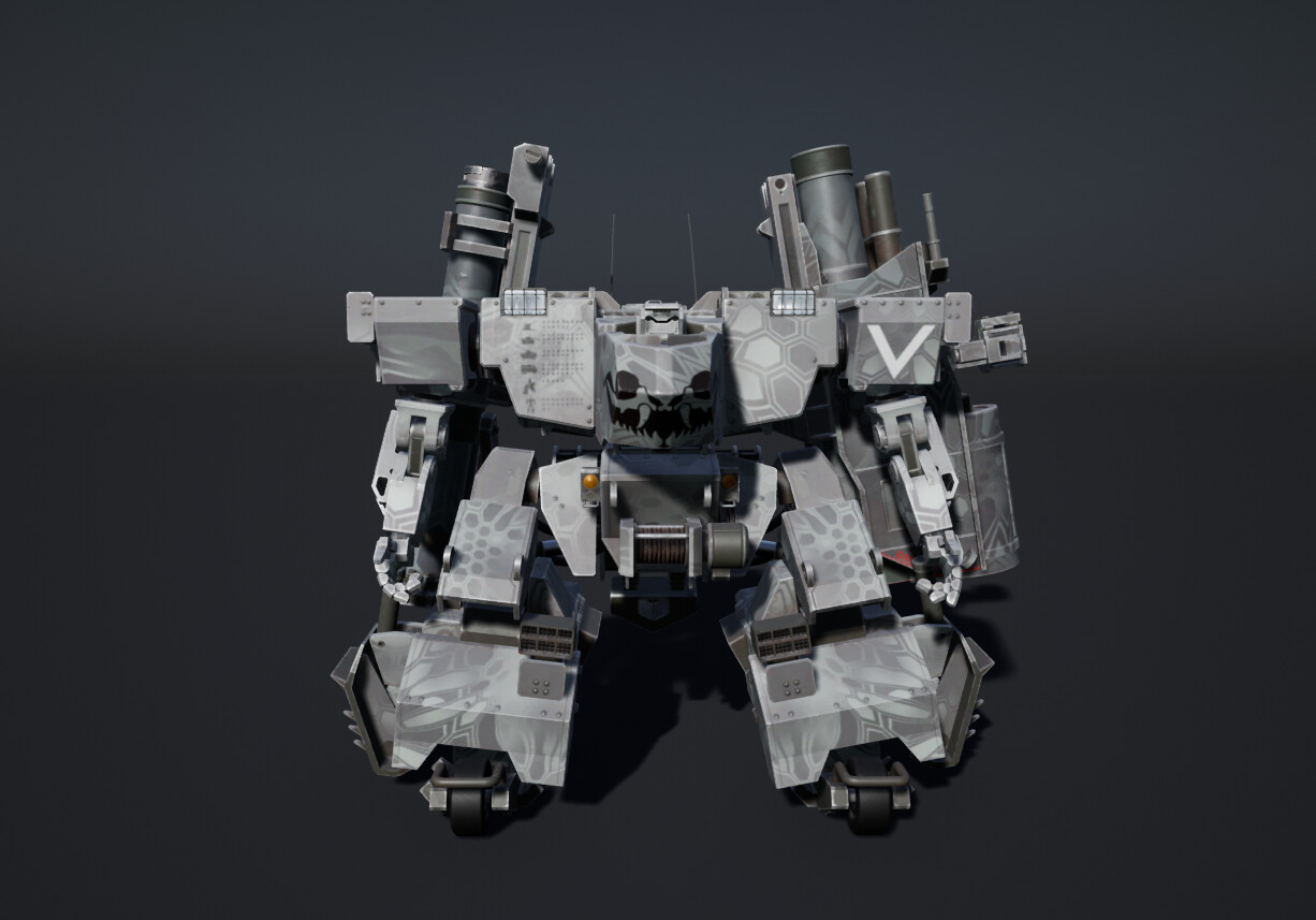 ArtStation - Mega Cannon Robot