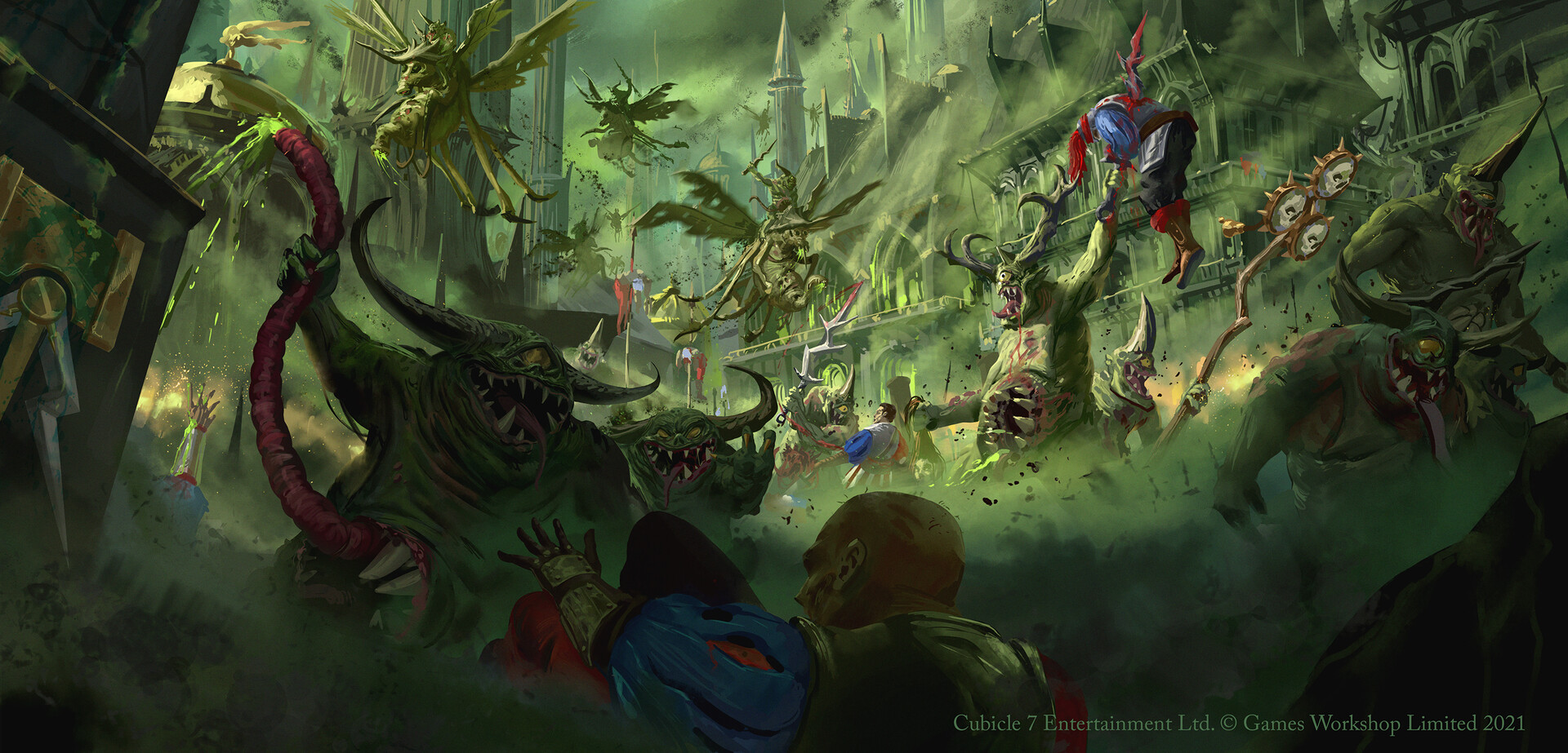 ArtStation - Warhammer Age of Sigmar Soulbound - Fall of Anvilgard