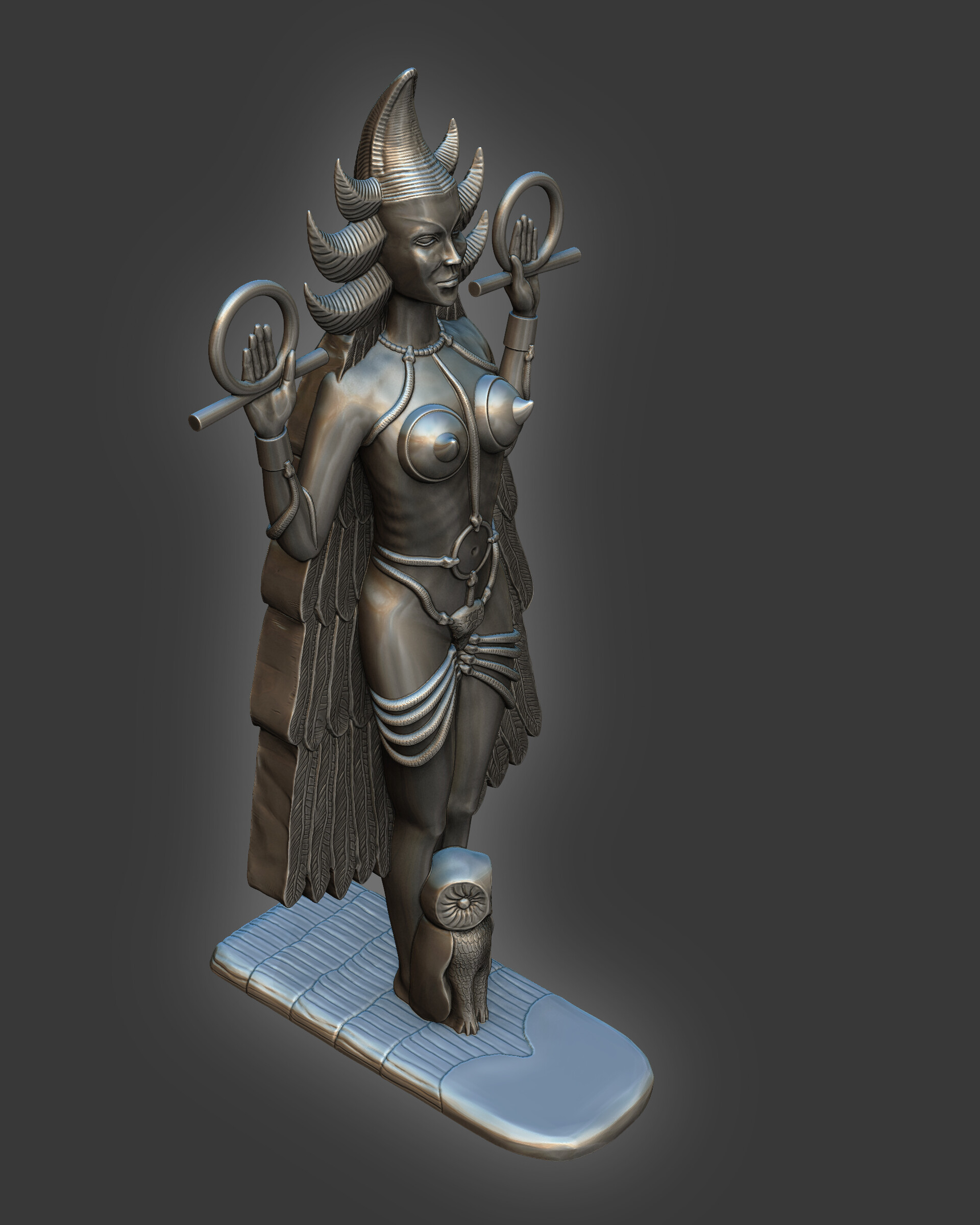 Yuwan Chamika - Statue Of Goddess Ishtar