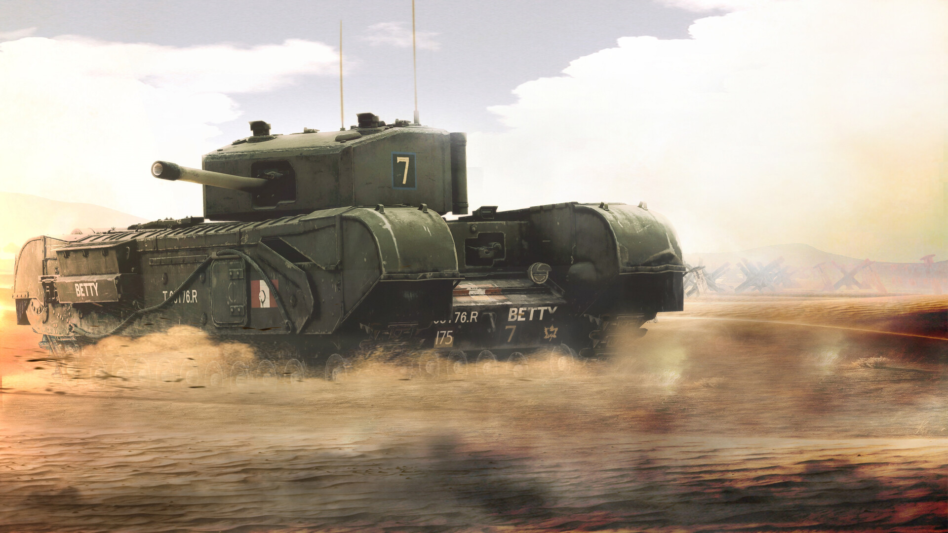 ArtStation - A22 infantry tank Mk.IV Churchill Mk.III. Dieppe, Calgary ...