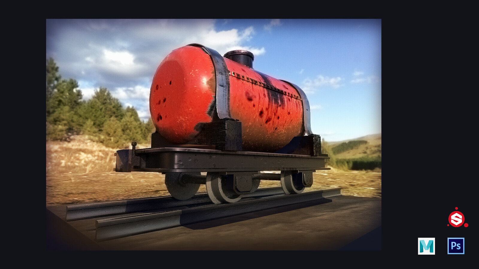 ArtStation - OIltank wagon